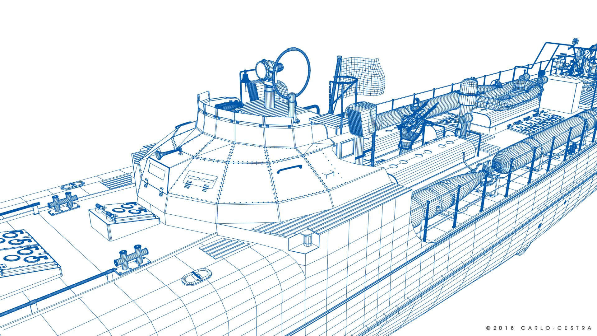 Schnellboot S38-B 3D Model by Carlo Cestra