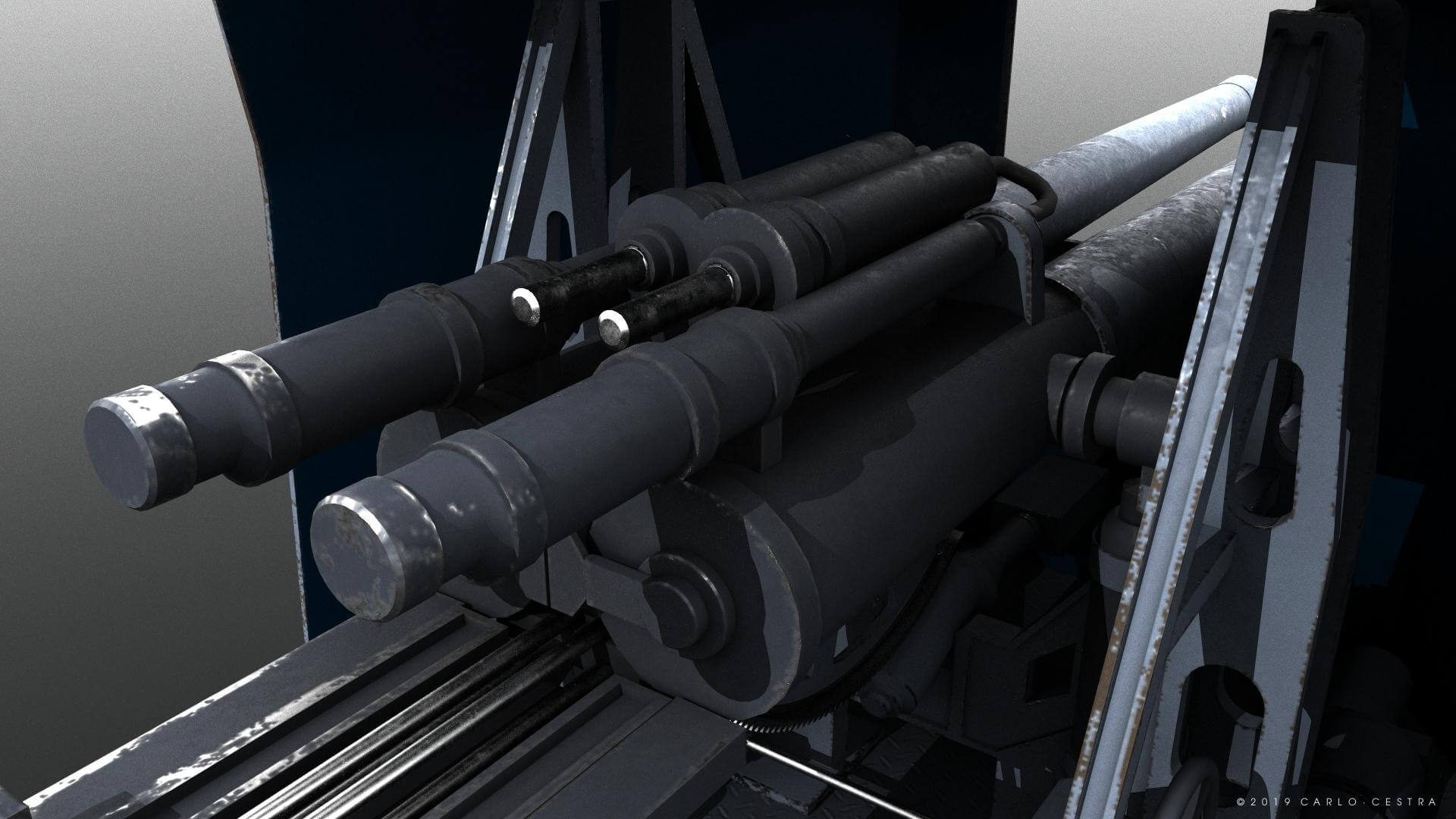 Skoda 10 Cm K10 - OTO 100-47 3D Model by Carlo Cestra