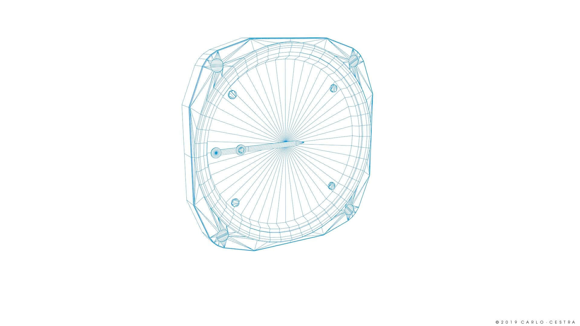 US Flaps Position Gauge - 3D Model by Carlo Cestra