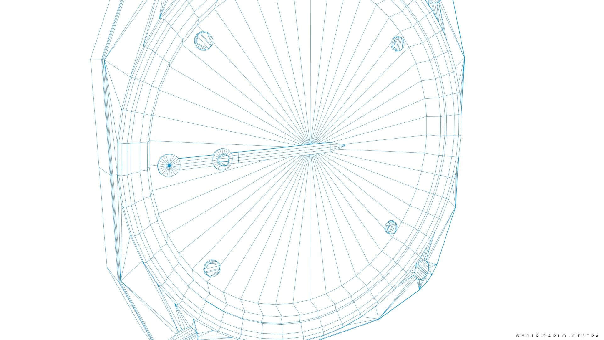 US Flaps Position Gauge - 3D Model by Carlo Cestra