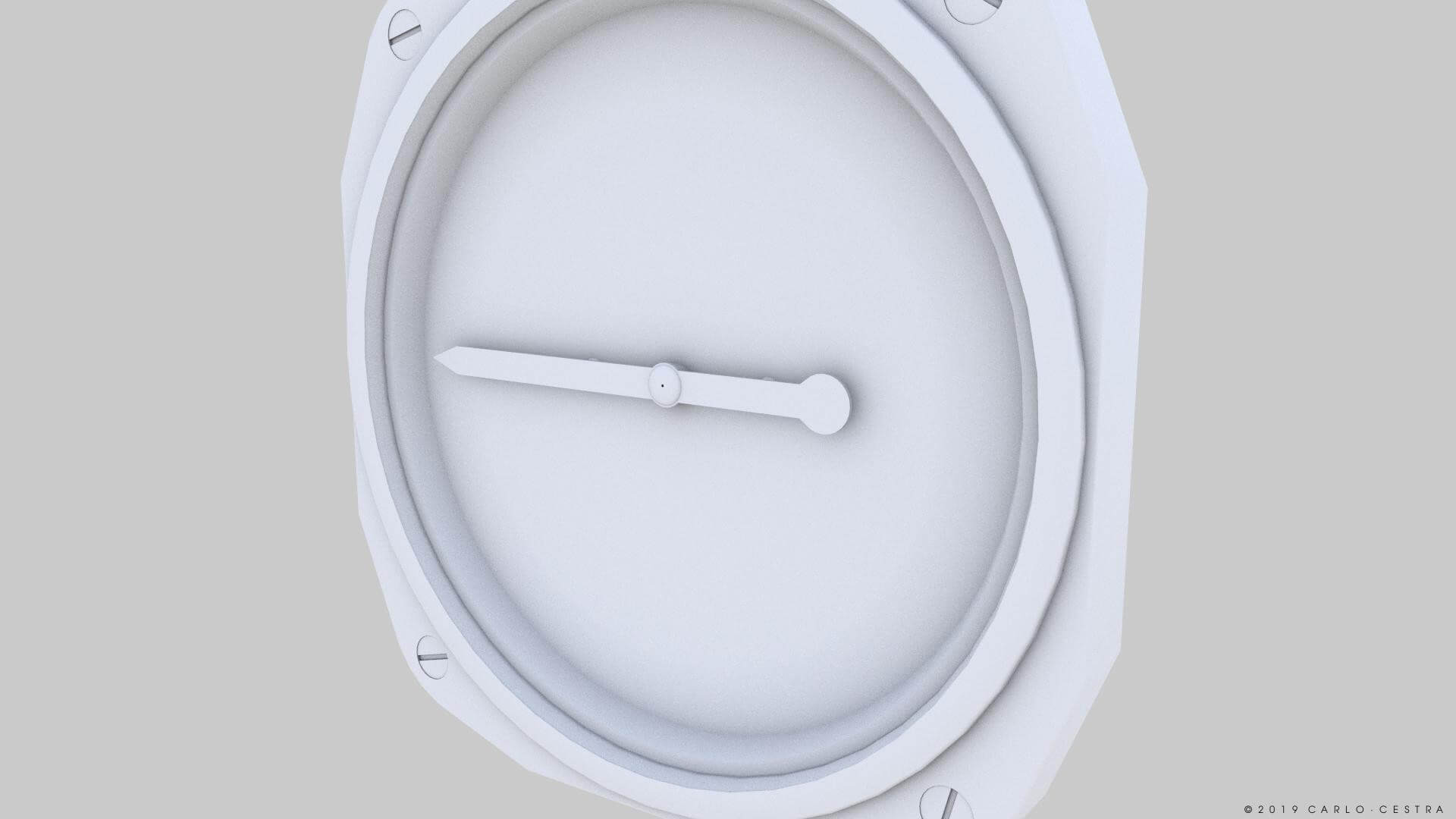 US Rate of Climb Indicator - 3D Model by Carlo Cestra