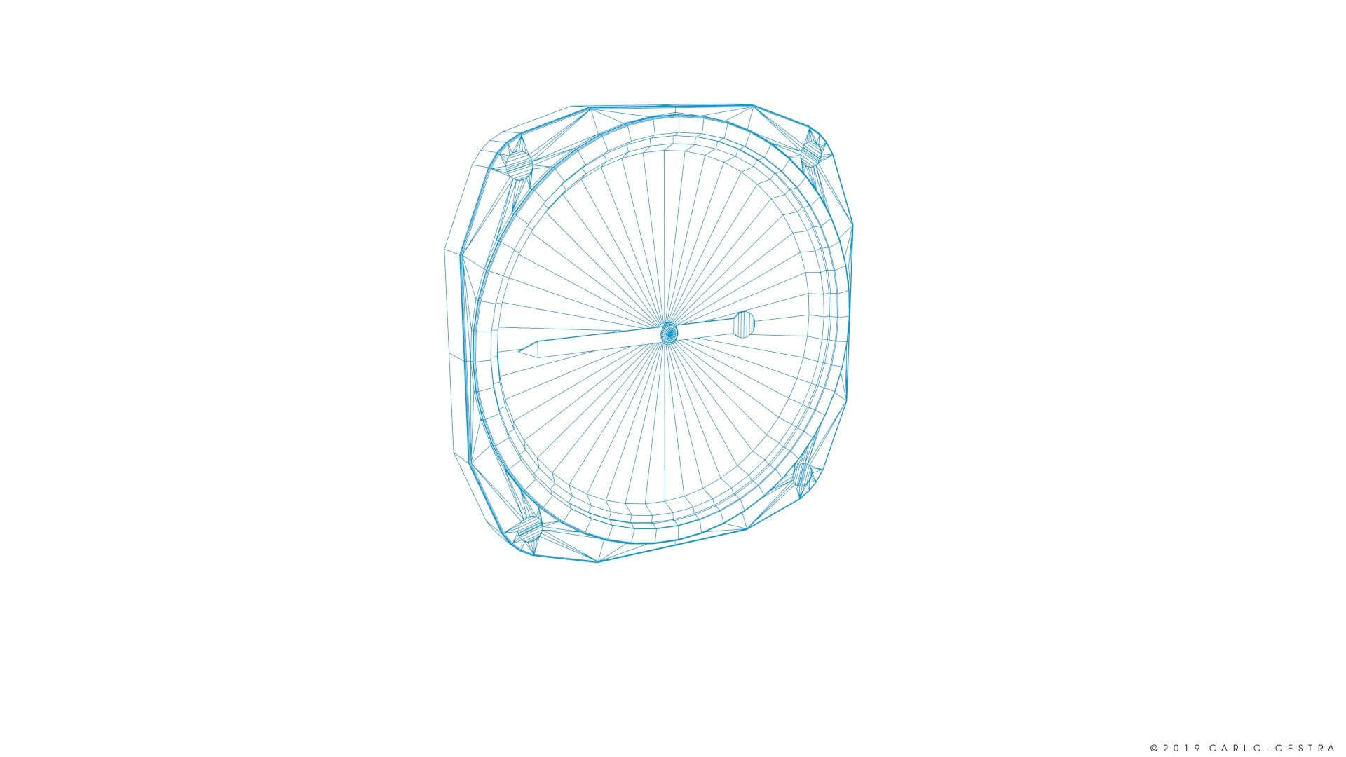 US Rate of Climb Indicator - 3D Model by Carlo Cestra