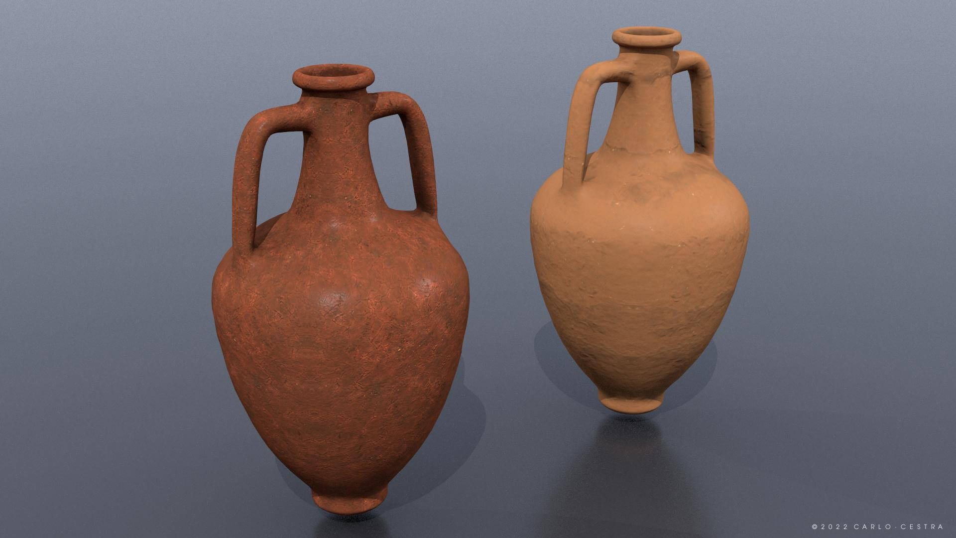 Vinaria Type Amphora - 3D Model by Carlo Cestra