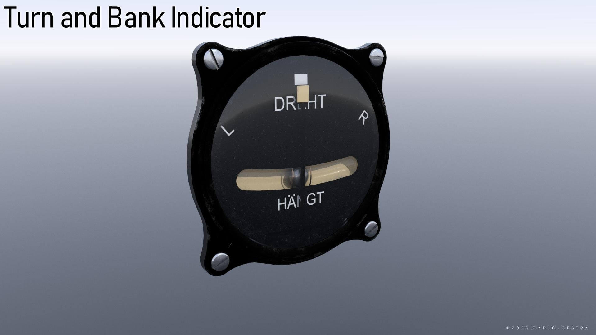 WW2 German Flight Instruments Pack - 3D Model by Carlo Cestra