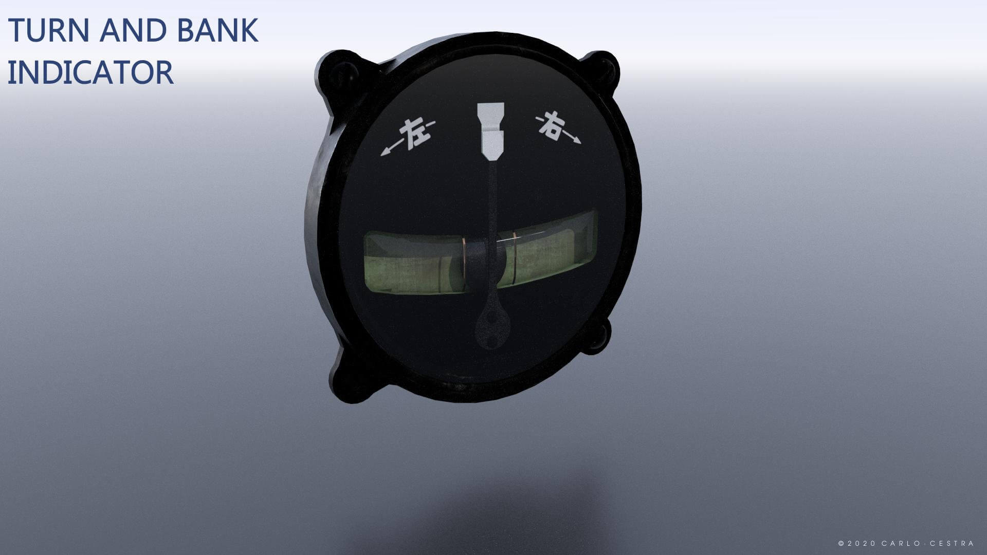 WW2 Imperial Japanese Flight Instruments Pack - 3D Model by Carlo Cestra