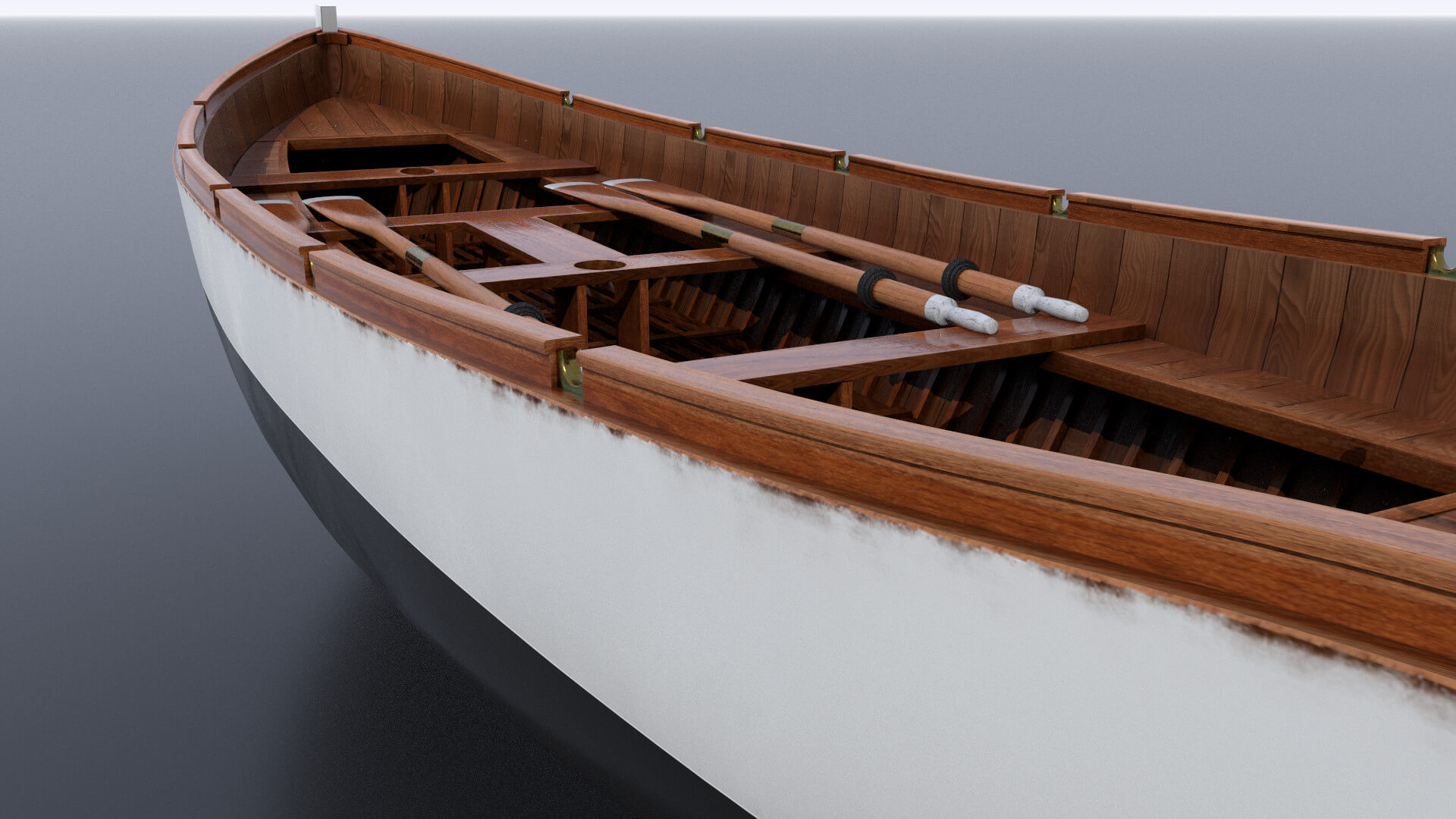 WW2 Italian 8.6 Meters Lifeboat - 3D Model by Carlo Cestra