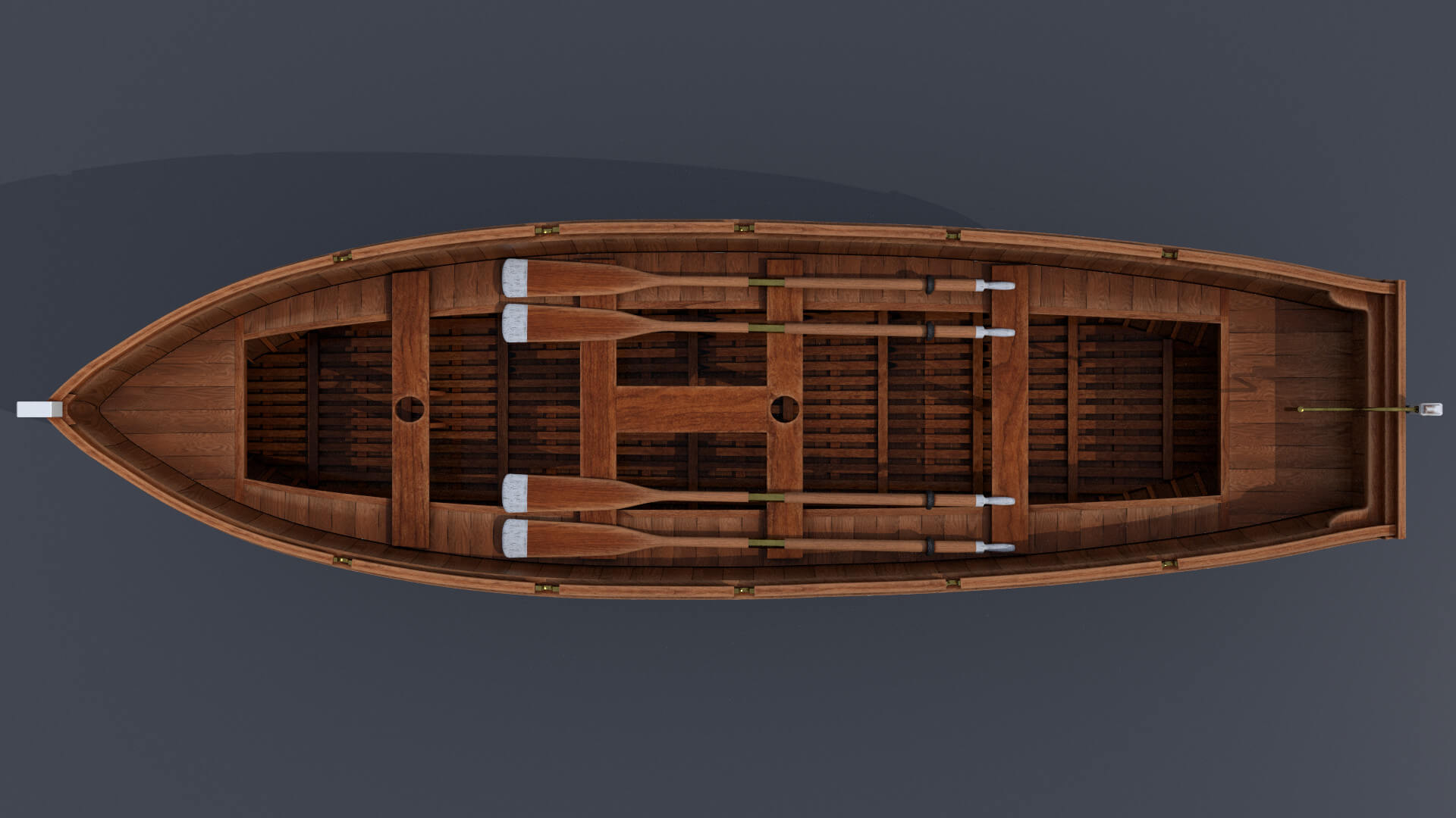 WW2 Italian 8.6 Meters Lifeboat - 3D Model by Carlo Cestra