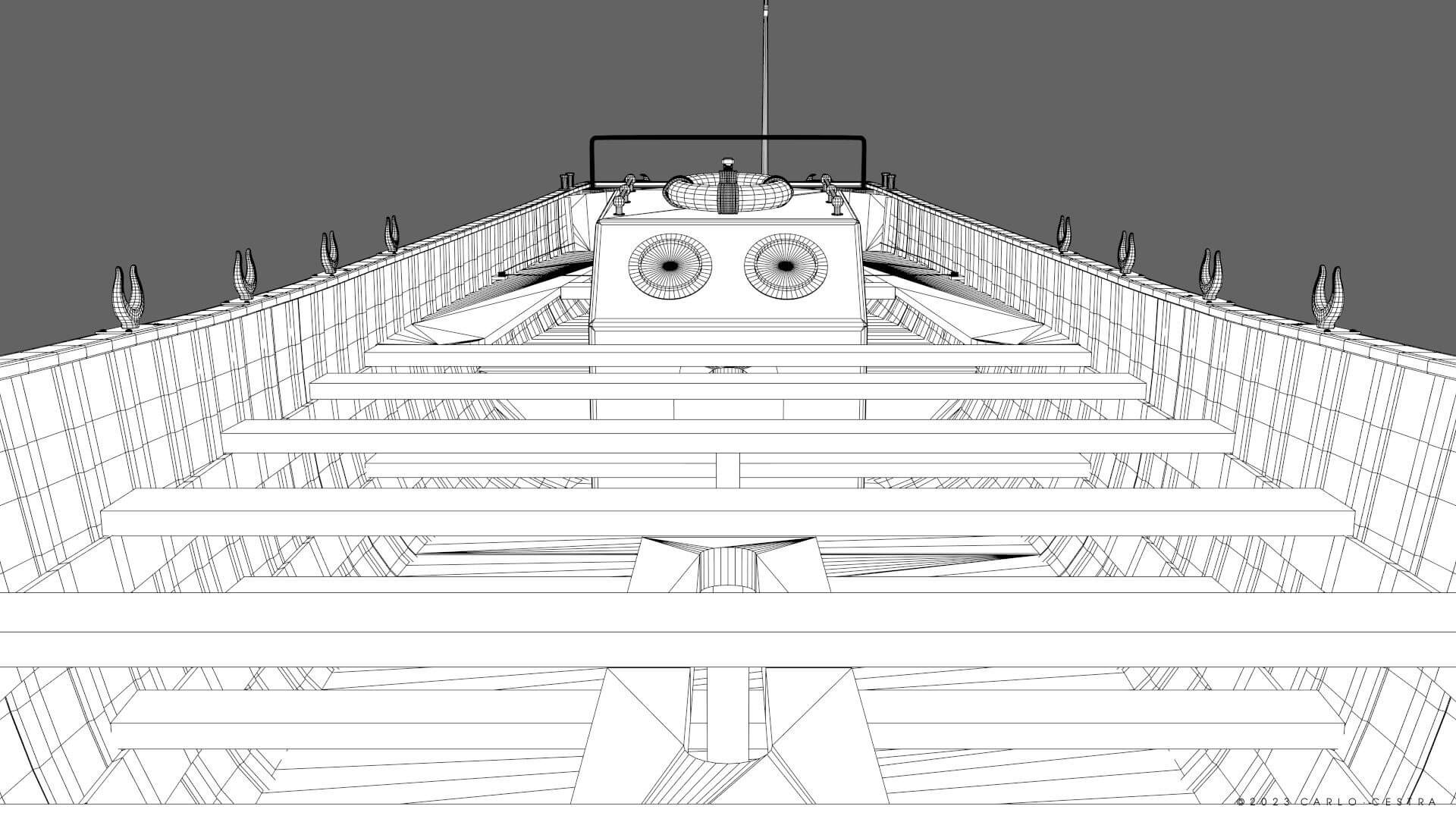 WW2 Italian 13M Motorboat - 3D Model by Carlo Cestra