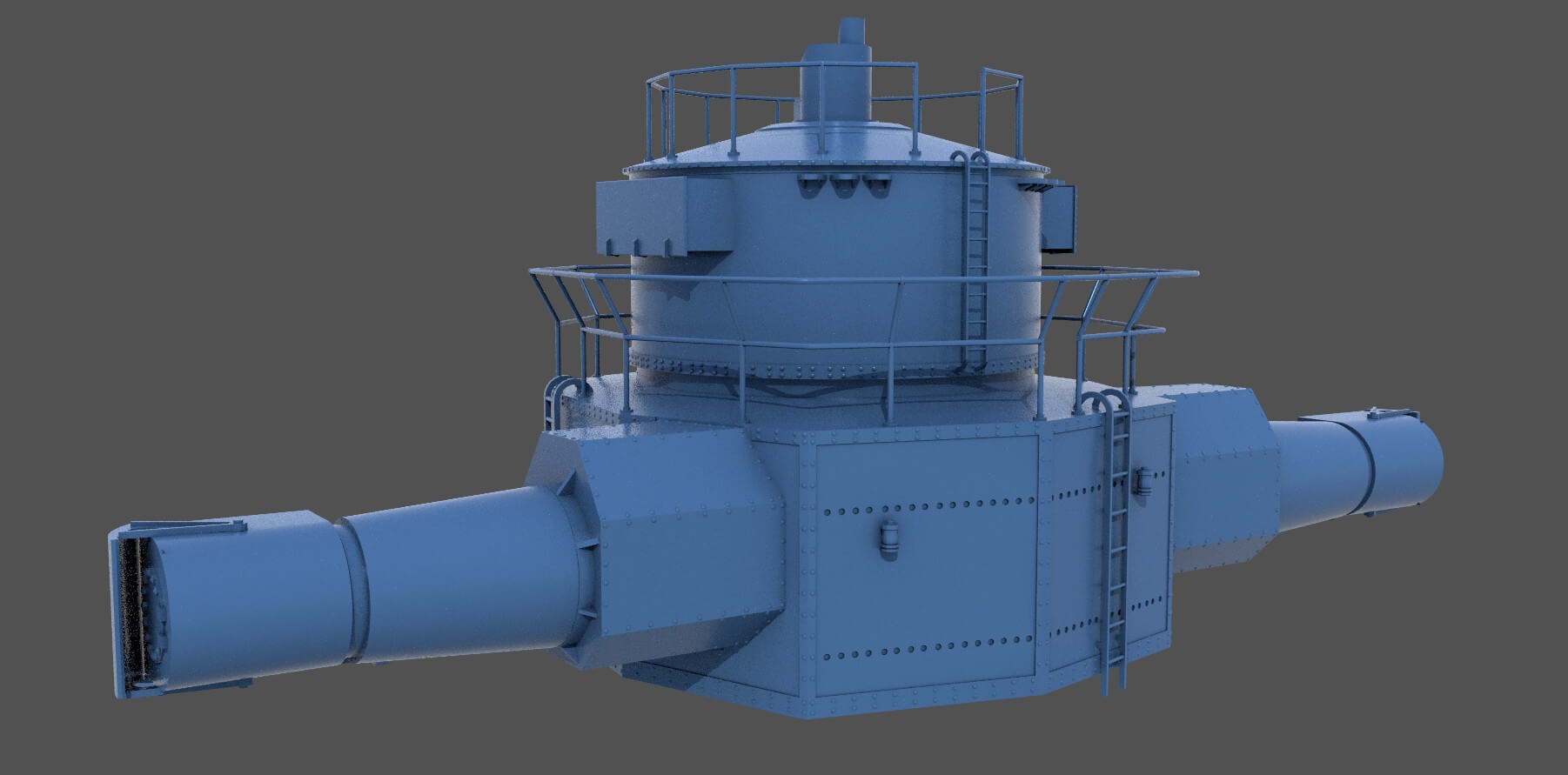 Yamato 10m Rangefinder 1/100 Scale - 3D Model by Carlo Cestra