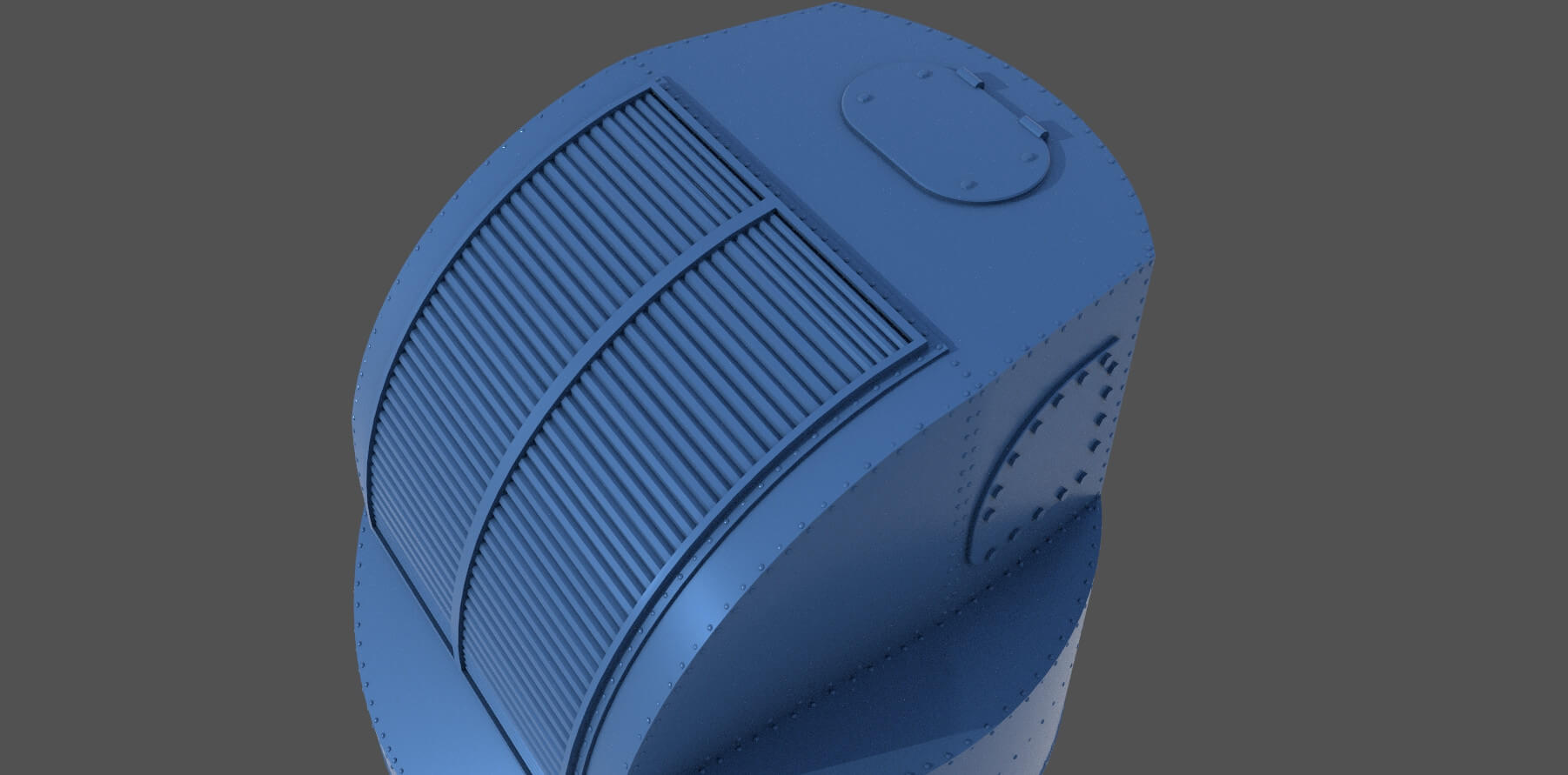 Yamato Control Tower 1/100 Scale - 3D Model by Carlo Cestra