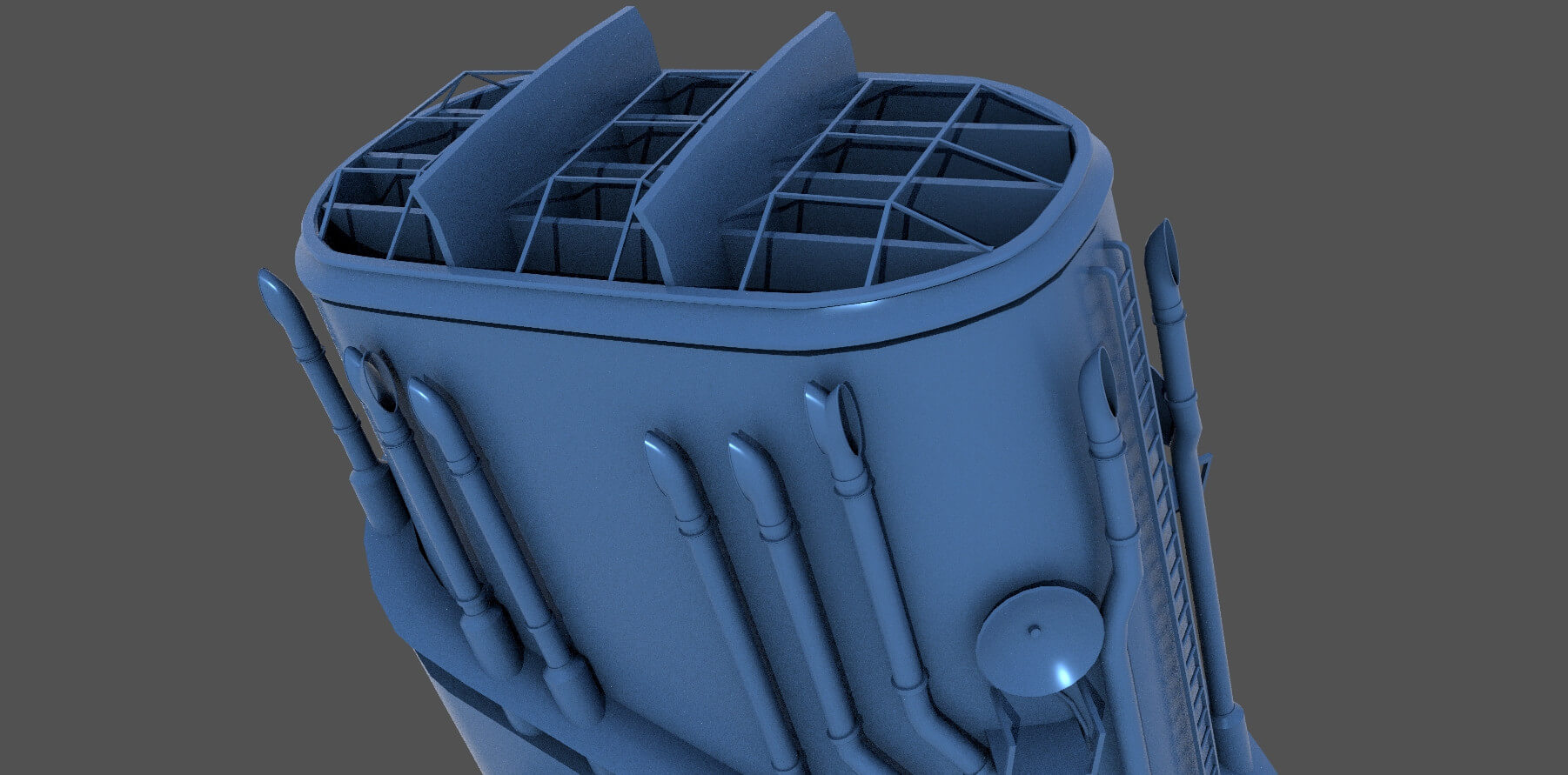 Yamato Funnel 1/100 Scale - 3D Print Model by Carlo Cestra