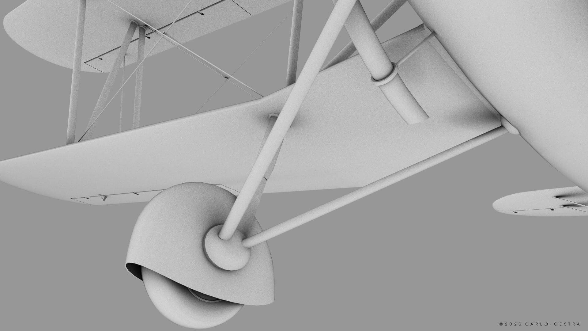 Yokosuka B4Y Ha-327 - Rigged 3D Model by Carlo Cestra