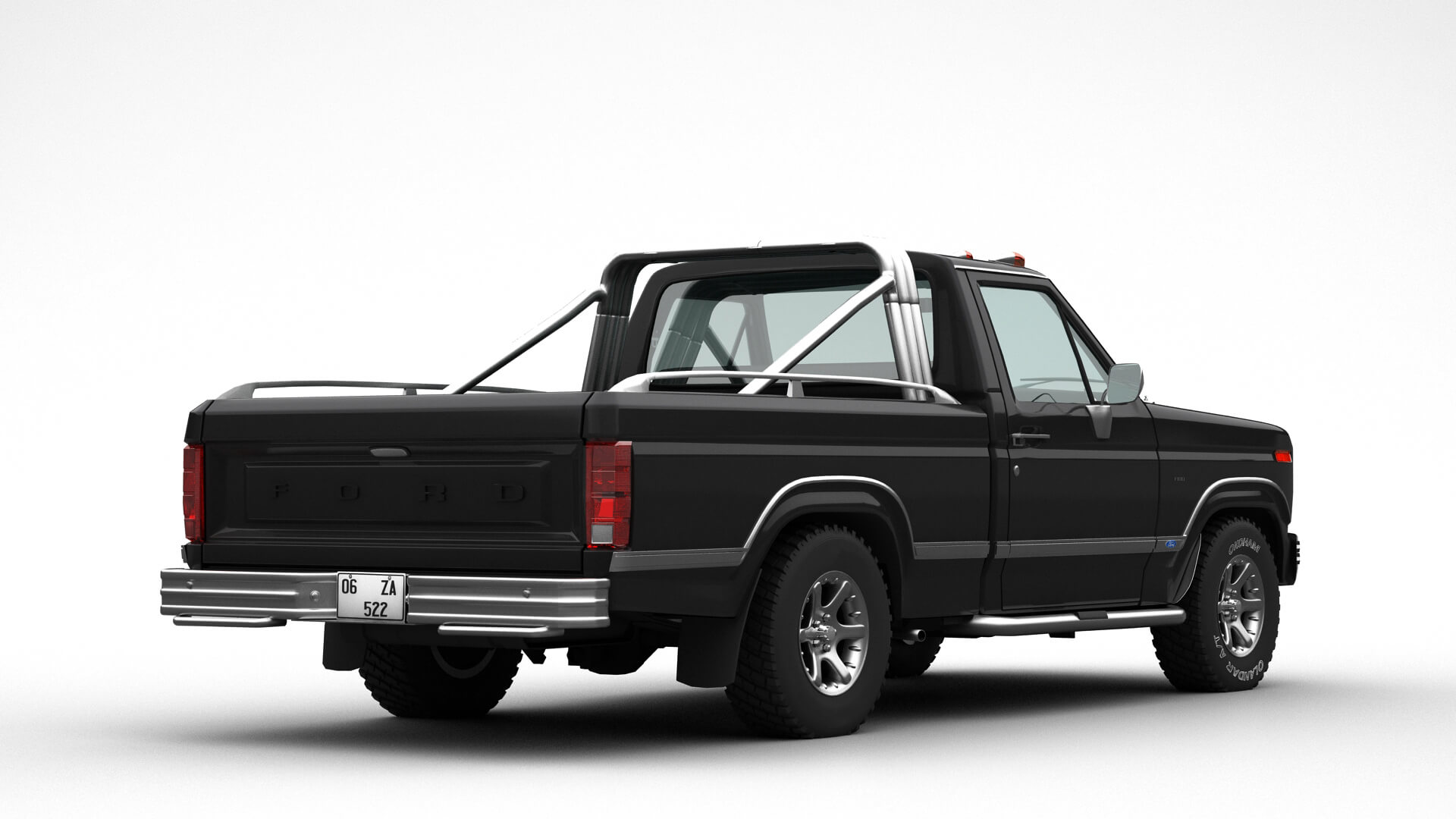 Ford Ranger F100 1980 - 3D Model by Carmodels3D
