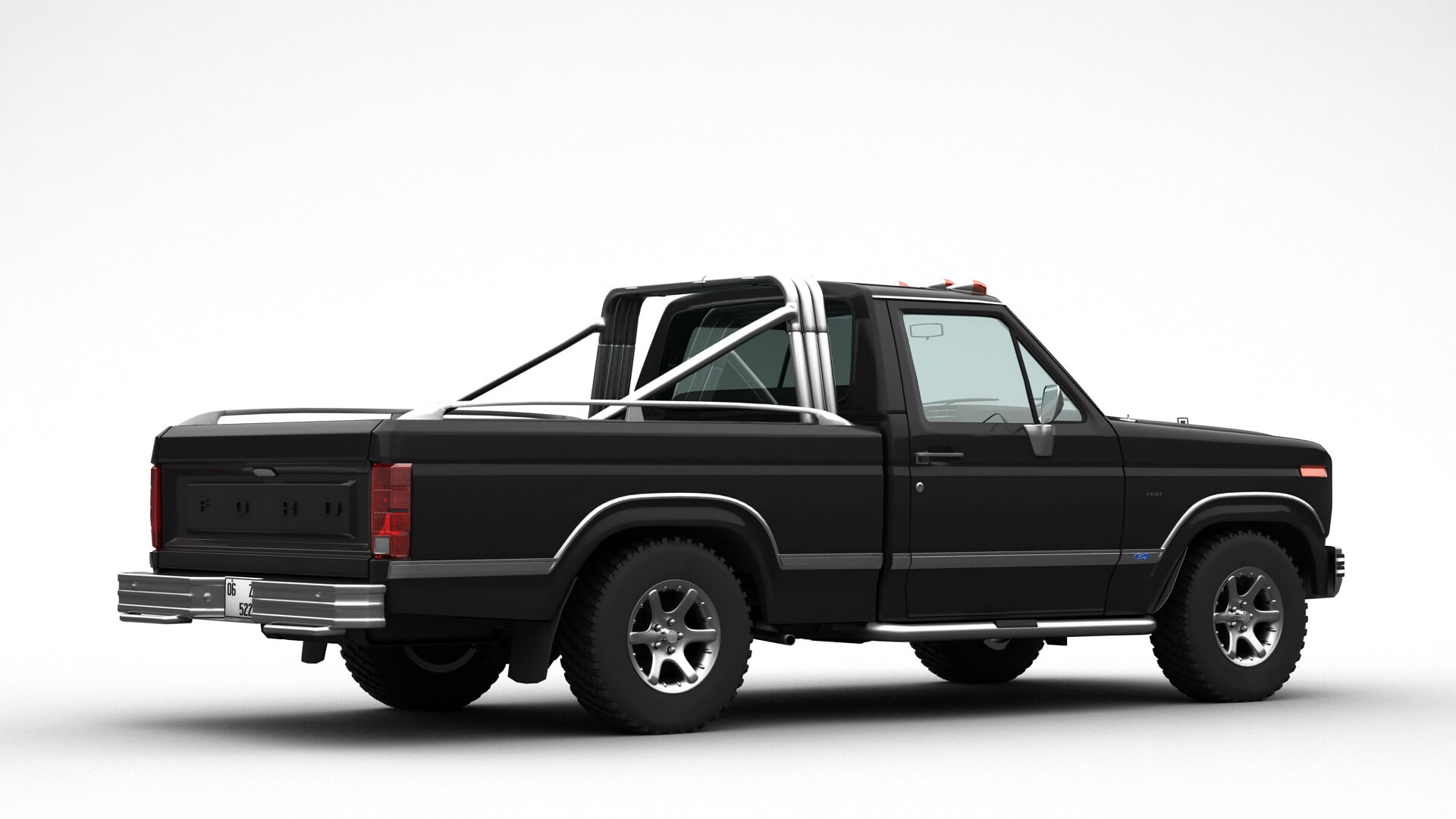 Ford Ranger F100 1980 - 3D Model by Carmodels3D