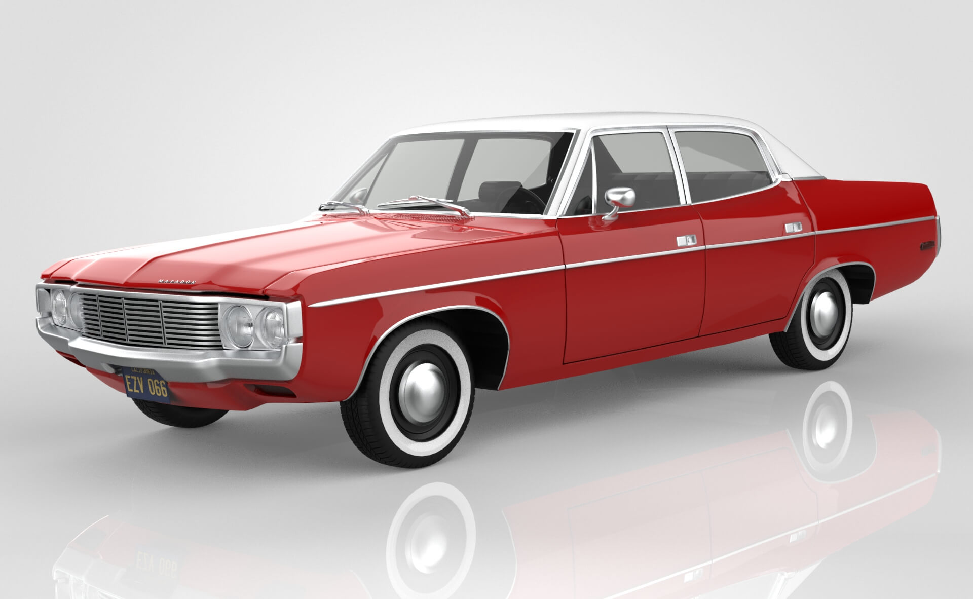 AMC Matador Sedan - 3D Model by Carmodels3D