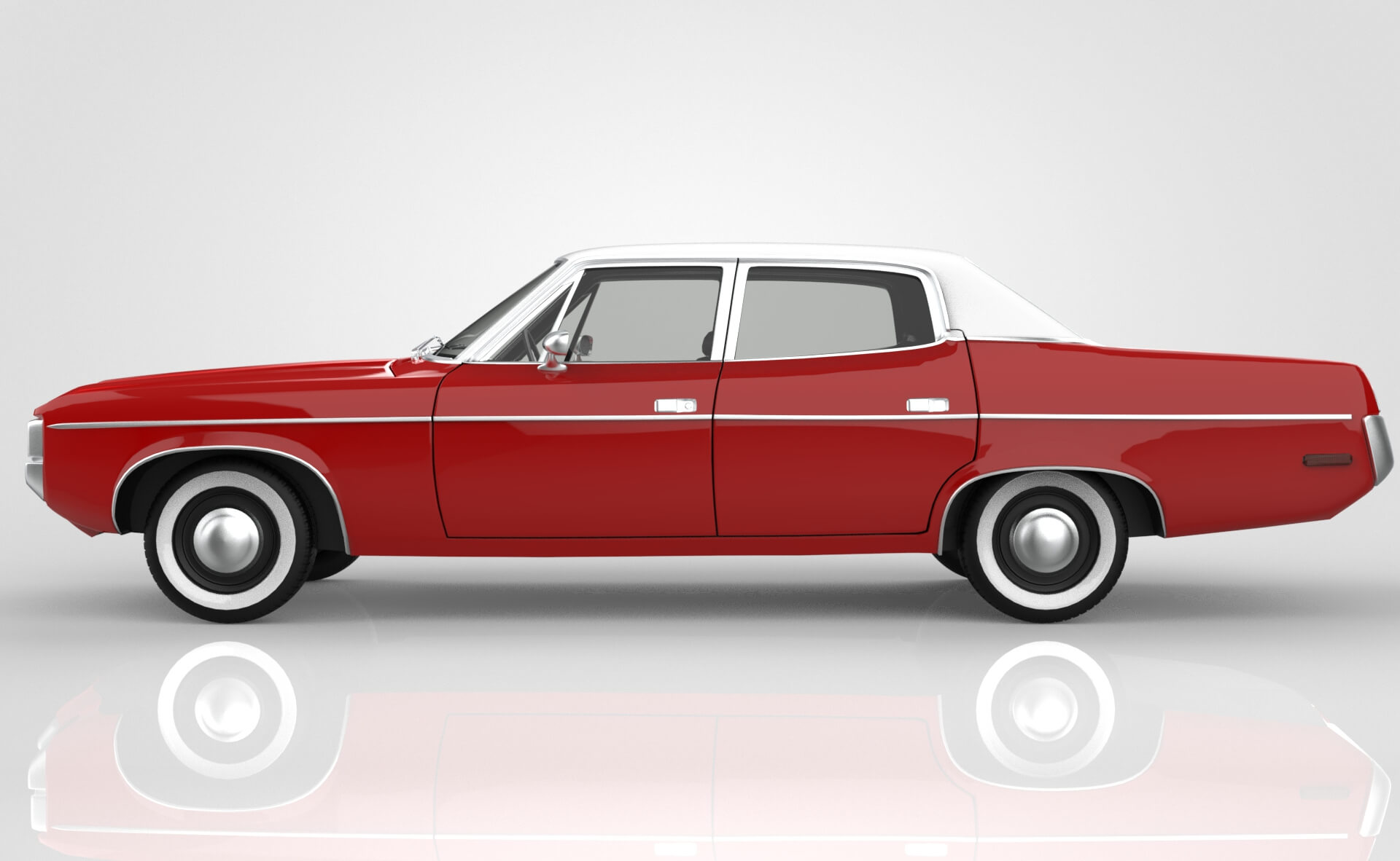 AMC Matador Sedan - 3D Model by Carmodels3D