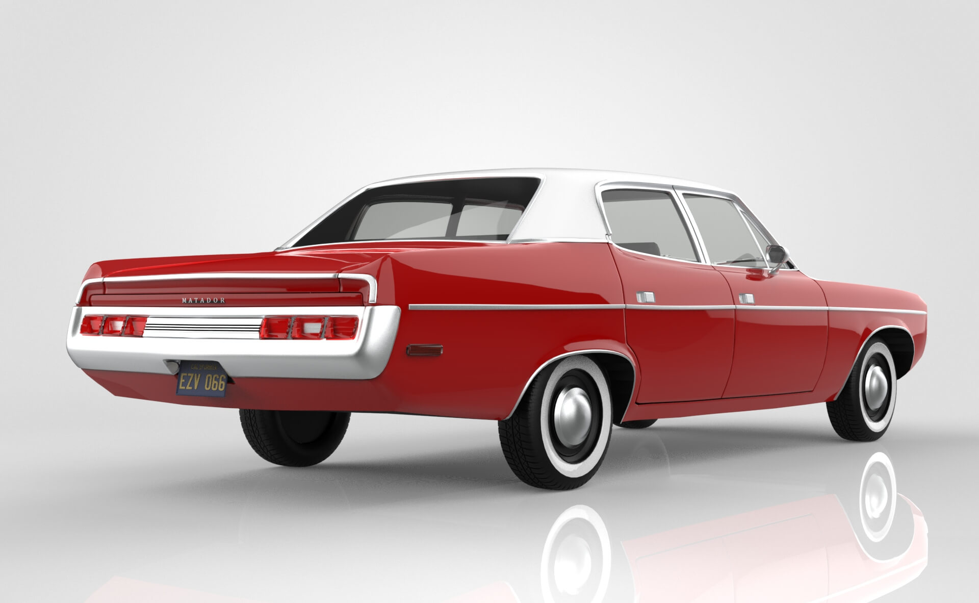 AMC Matador Sedan - 3D Model by Carmodels3D