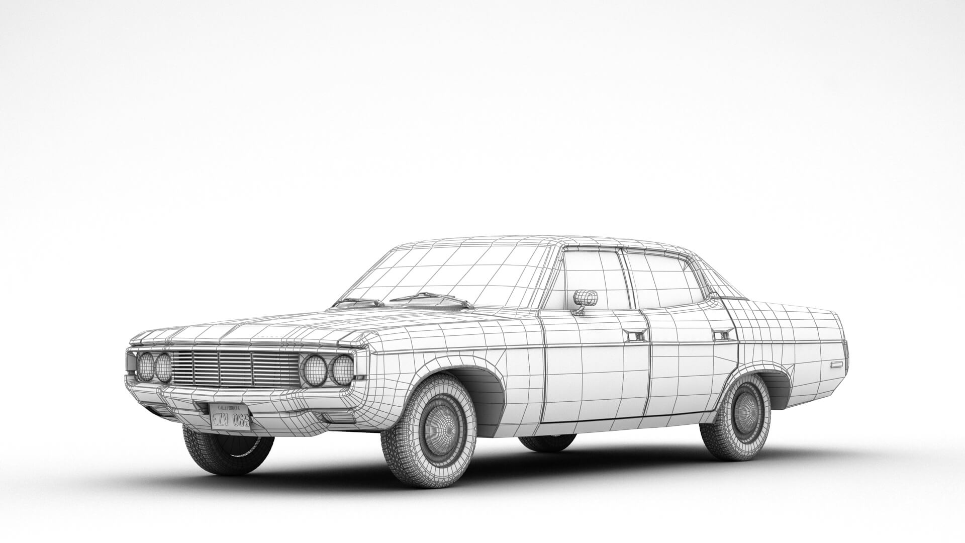 AMC Matador Sedan - 3D Model by Carmodels3D