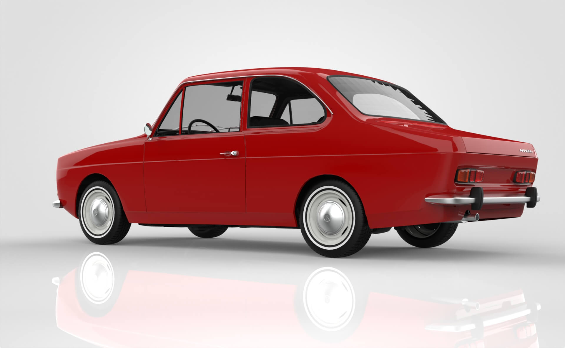 Anadol A1 Coupe 1966 - 3D Model by Carmodels3D