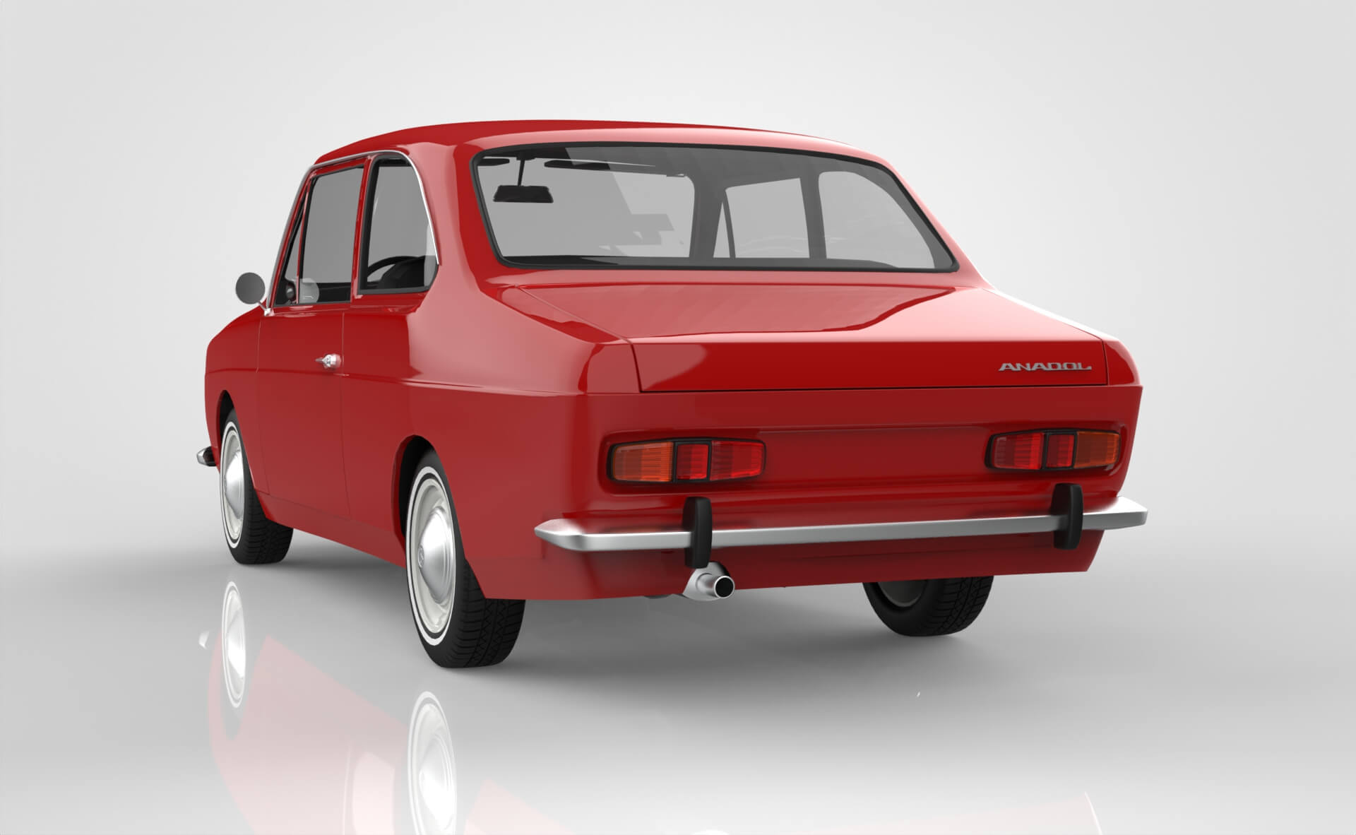 Anadol A1 Coupe 1966 - 3D Model by Carmodels3D