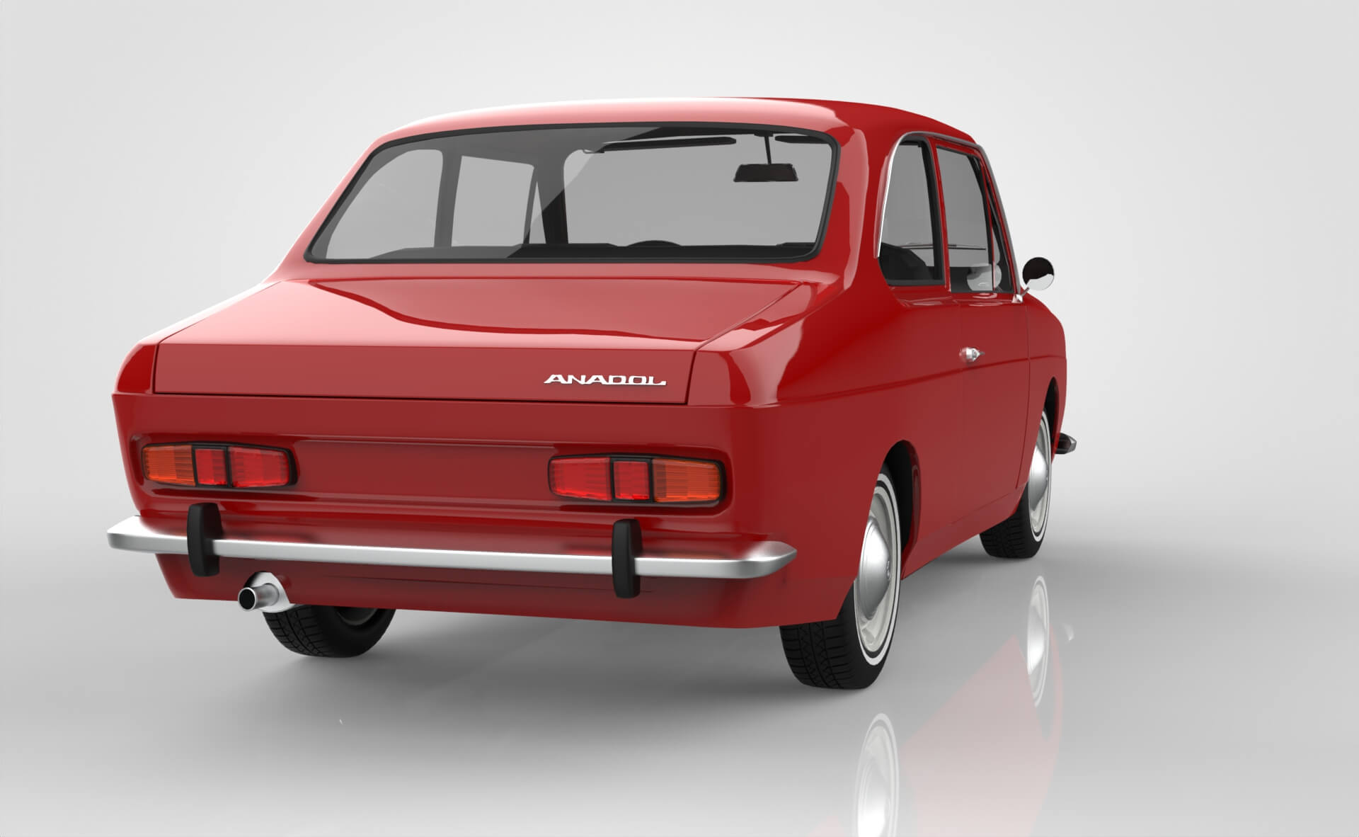 Anadol A1 Coupe 1966 - 3D Model by Carmodels3D