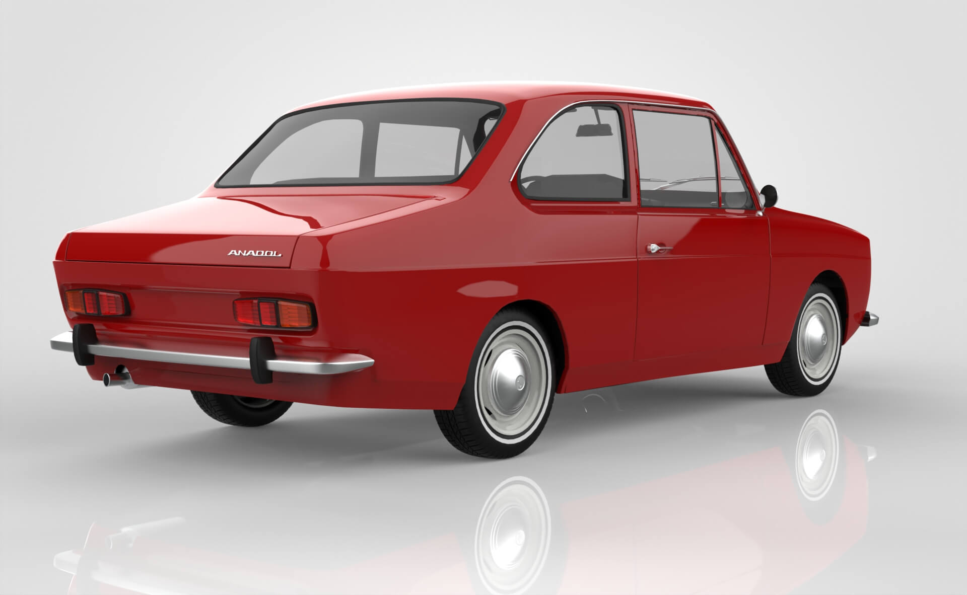 Anadol A1 Coupe 1966 - 3D Model by Carmodels3D