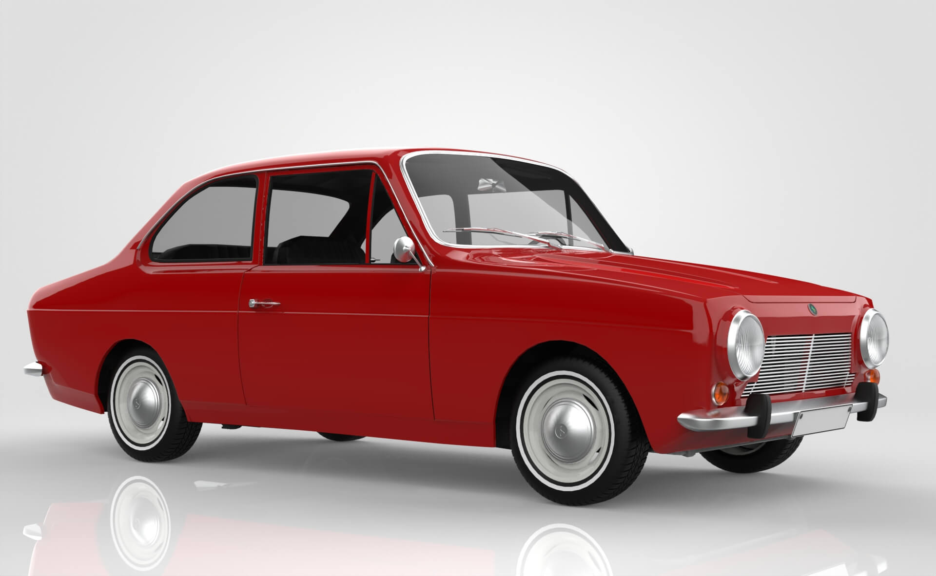 Anadol A1 Coupe 1966 - 3D Model by Carmodels3D