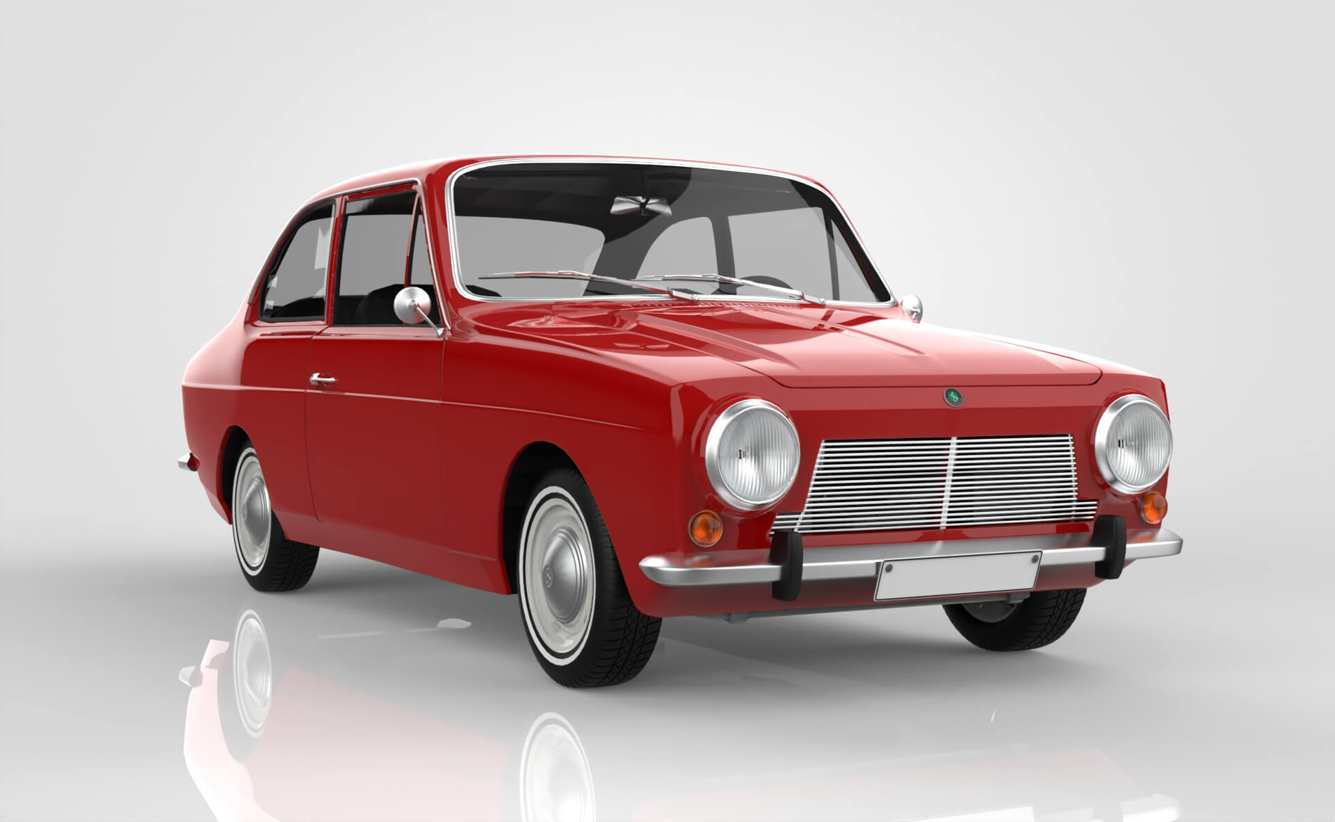 Anadol A1 Coupe 1966 - 3D Model by Carmodels3D