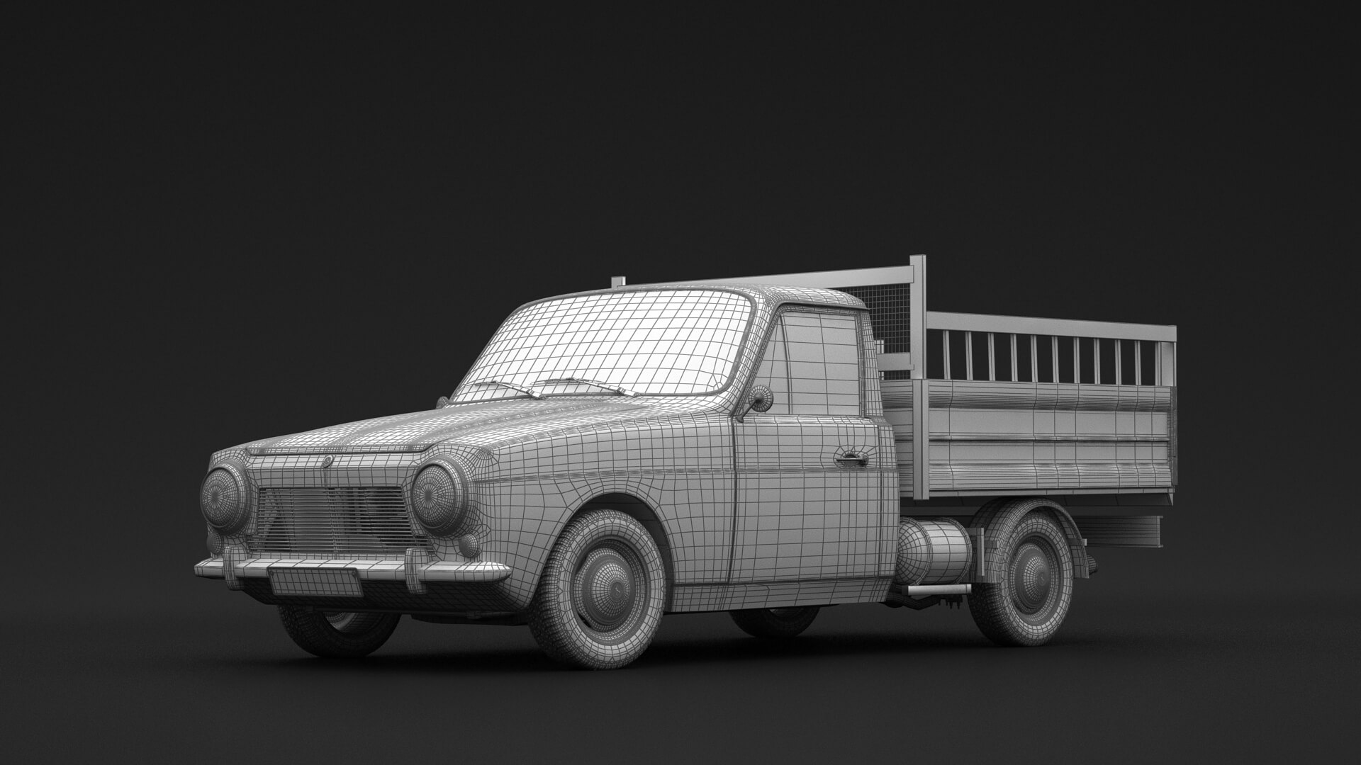 Anadol A1 Pickup 1966 - 3D Model by Carmodels3D
