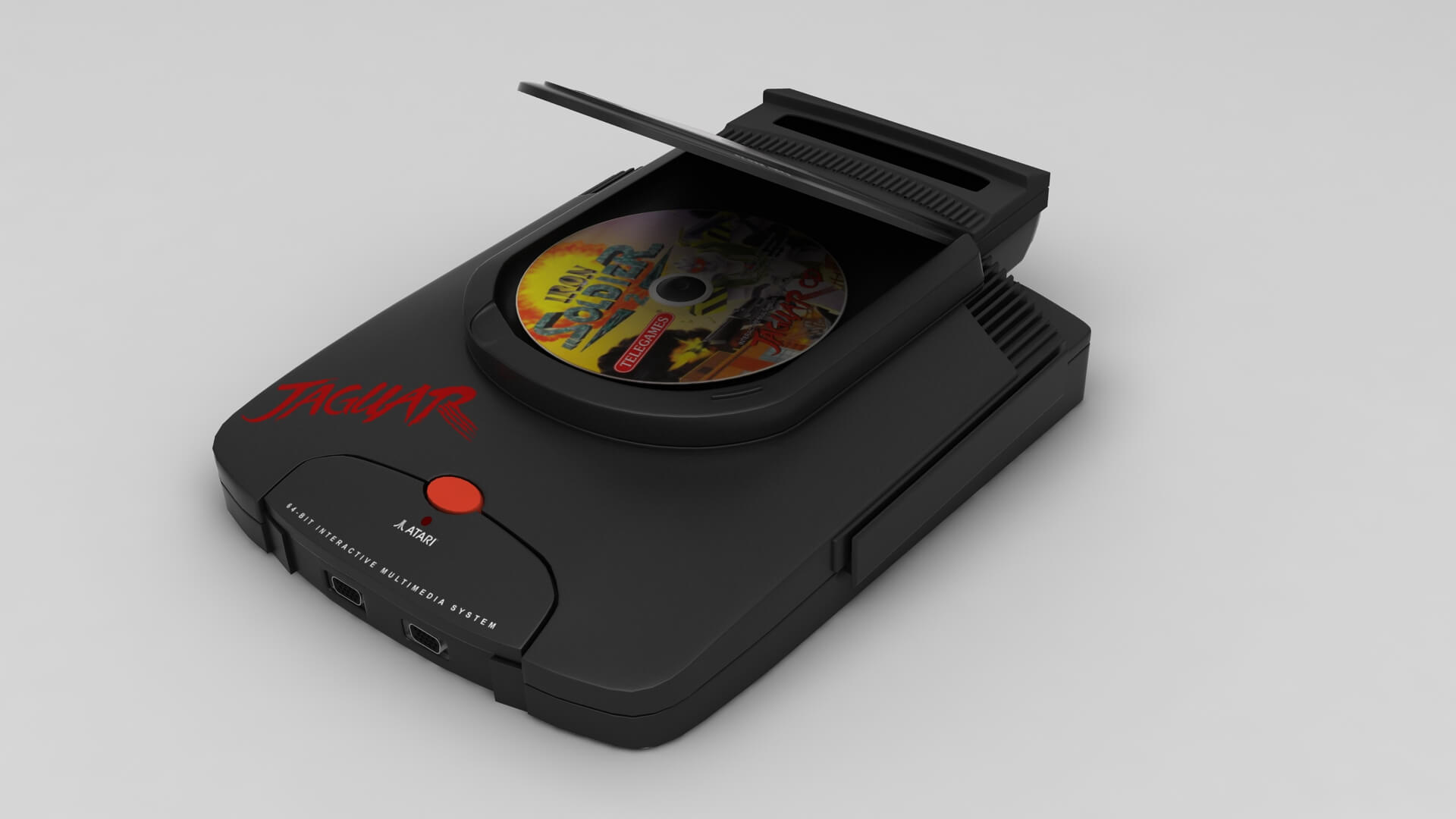 Atari Jaguar - 3D Model by Carmodels3D