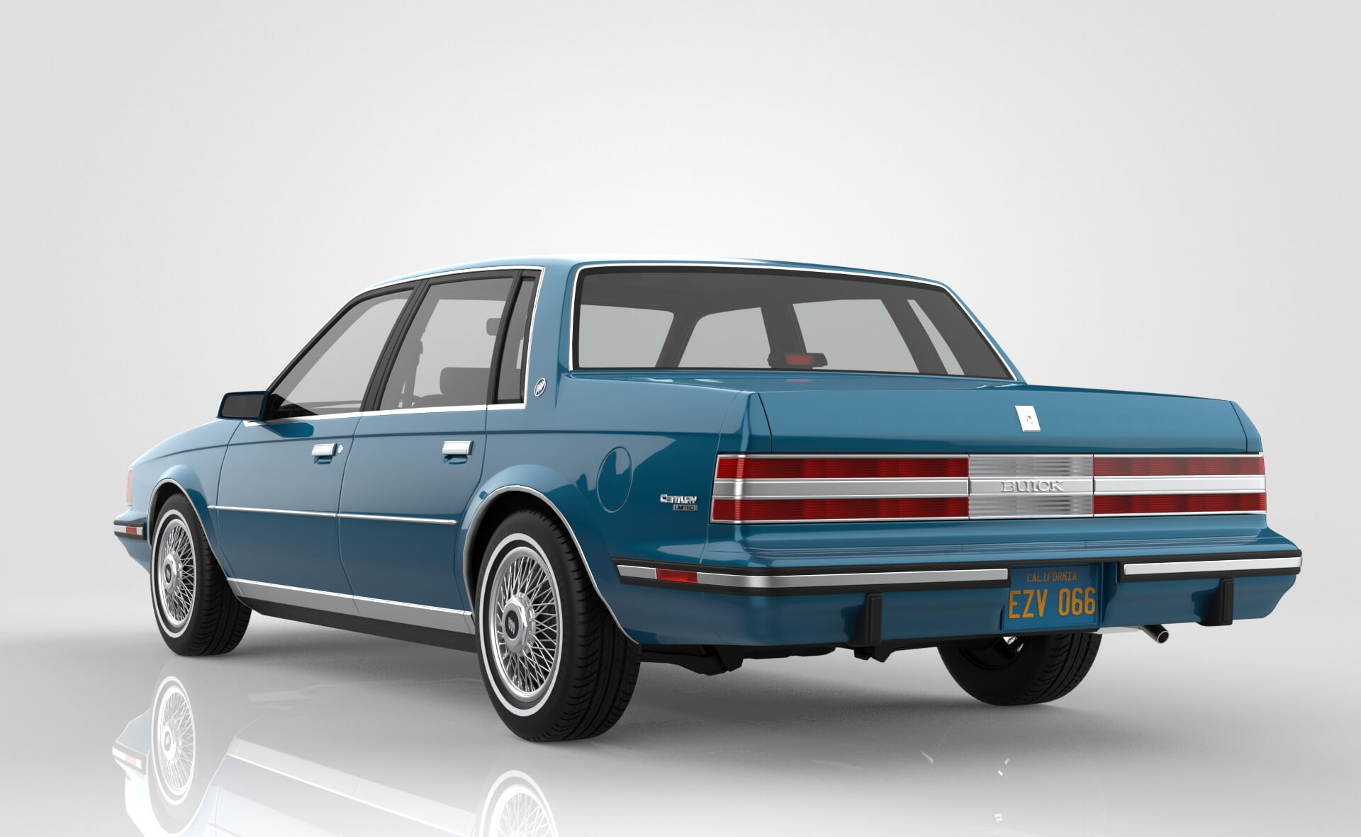 Buick Century 1988 - 3D Model by Carmodels3D