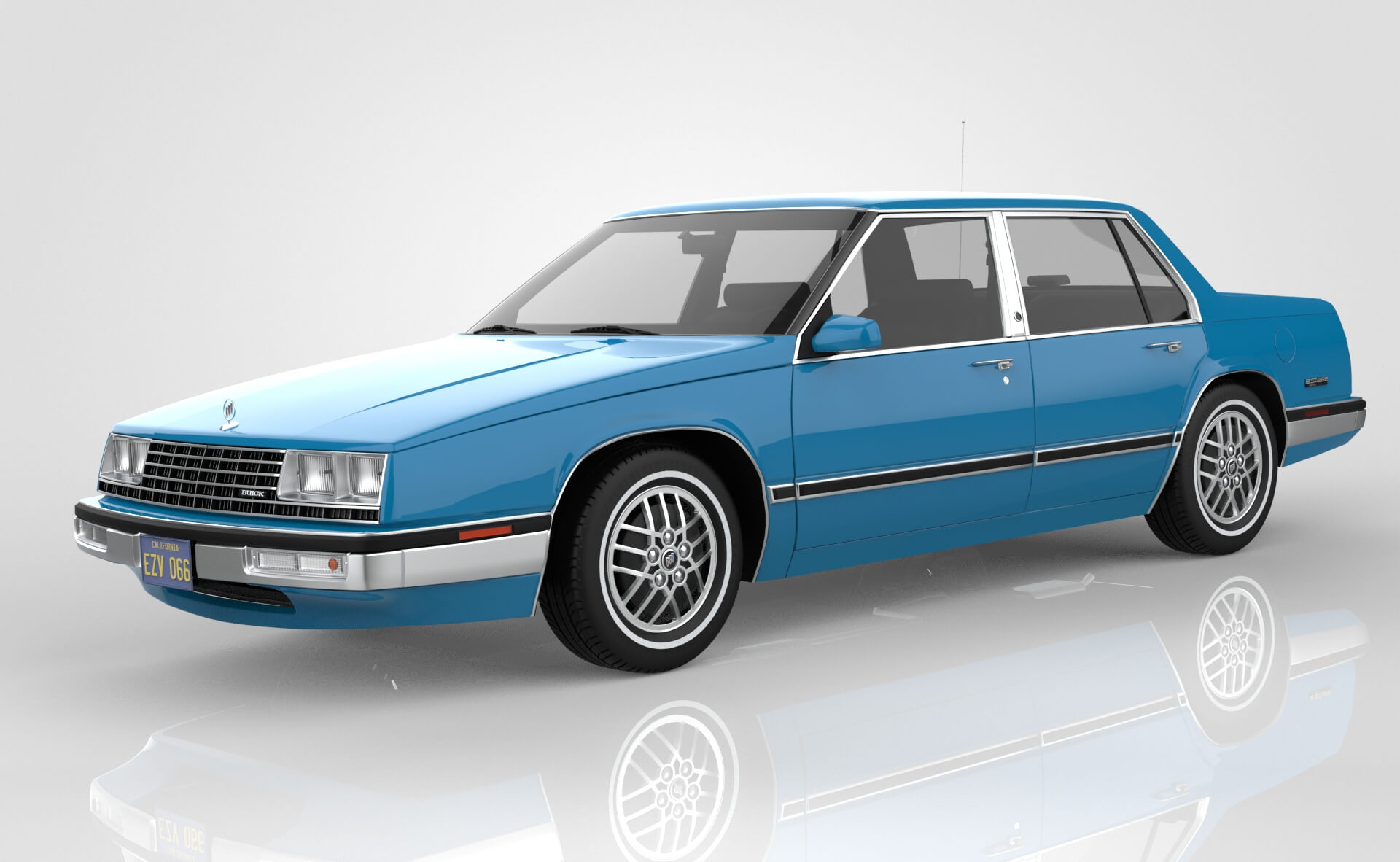 Buick Lesabre 1986 - 3D Model by Carmodels3D