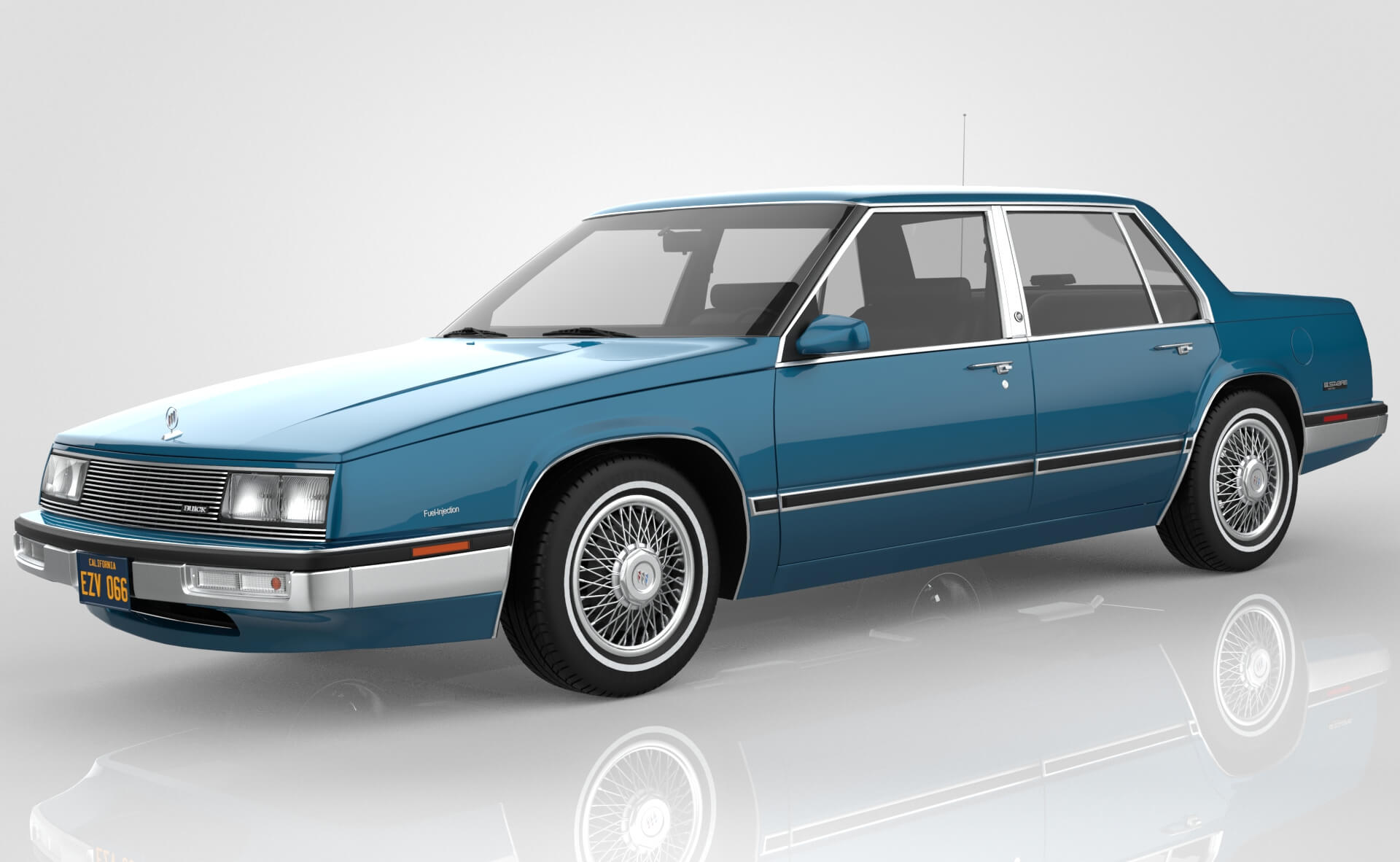 Buick Lesabre 1987 - 3D Model by Carmodels3D
