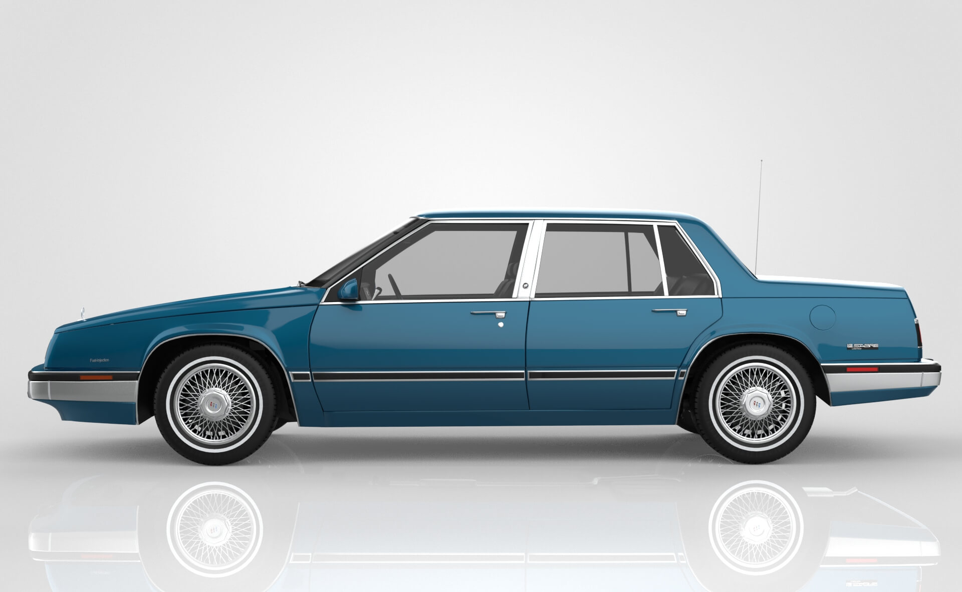 Buick Lesabre 1987 - 3D Model by Carmodels3D