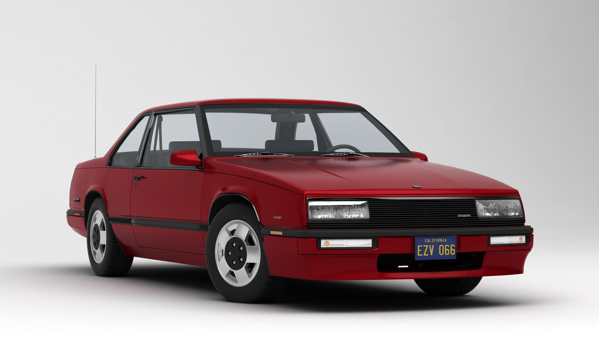 Buick Lesabre T-Type 1988 3D Model by Carmodels3D