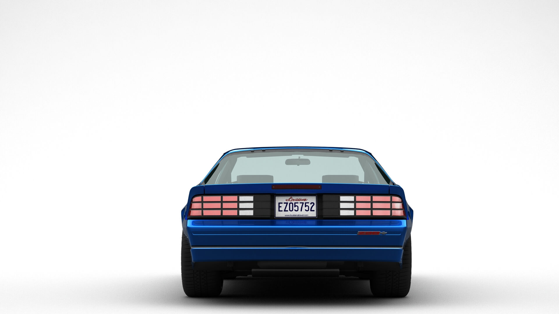 Chevrolet Camaro Z28 IROC-Z 3D Model by Carmodels3D
