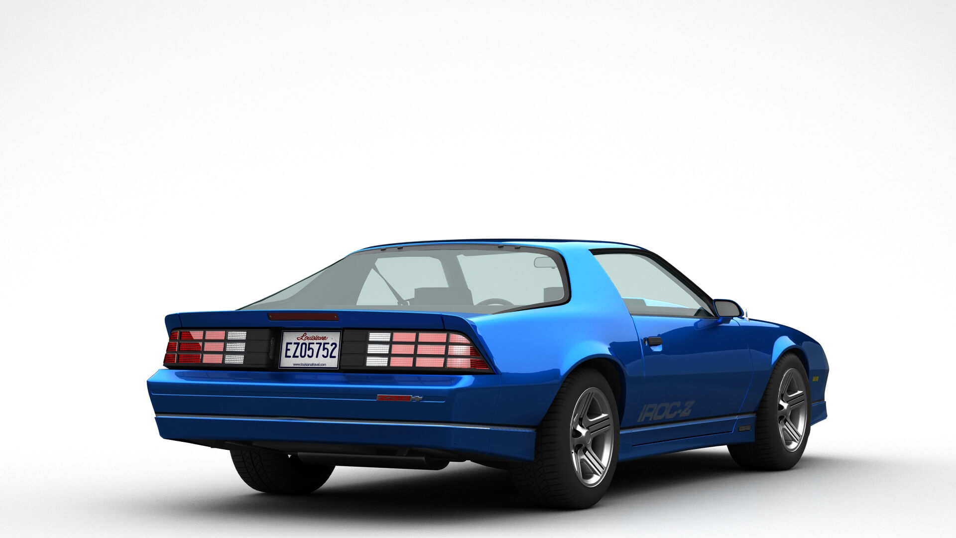 Chevrolet Camaro Z28 IROC-Z 3D Model by Carmodels3D