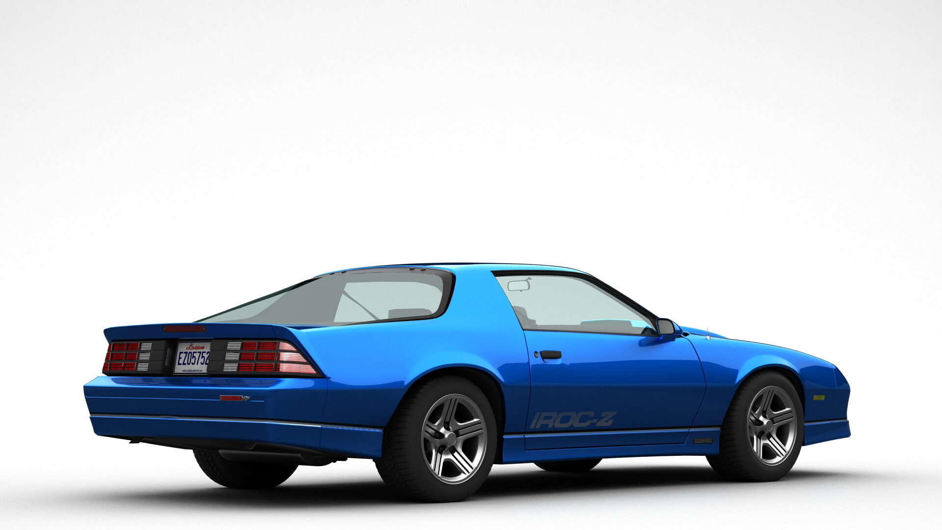 Chevrolet Camaro Z28 IROC-Z 3D Model by Carmodels3D