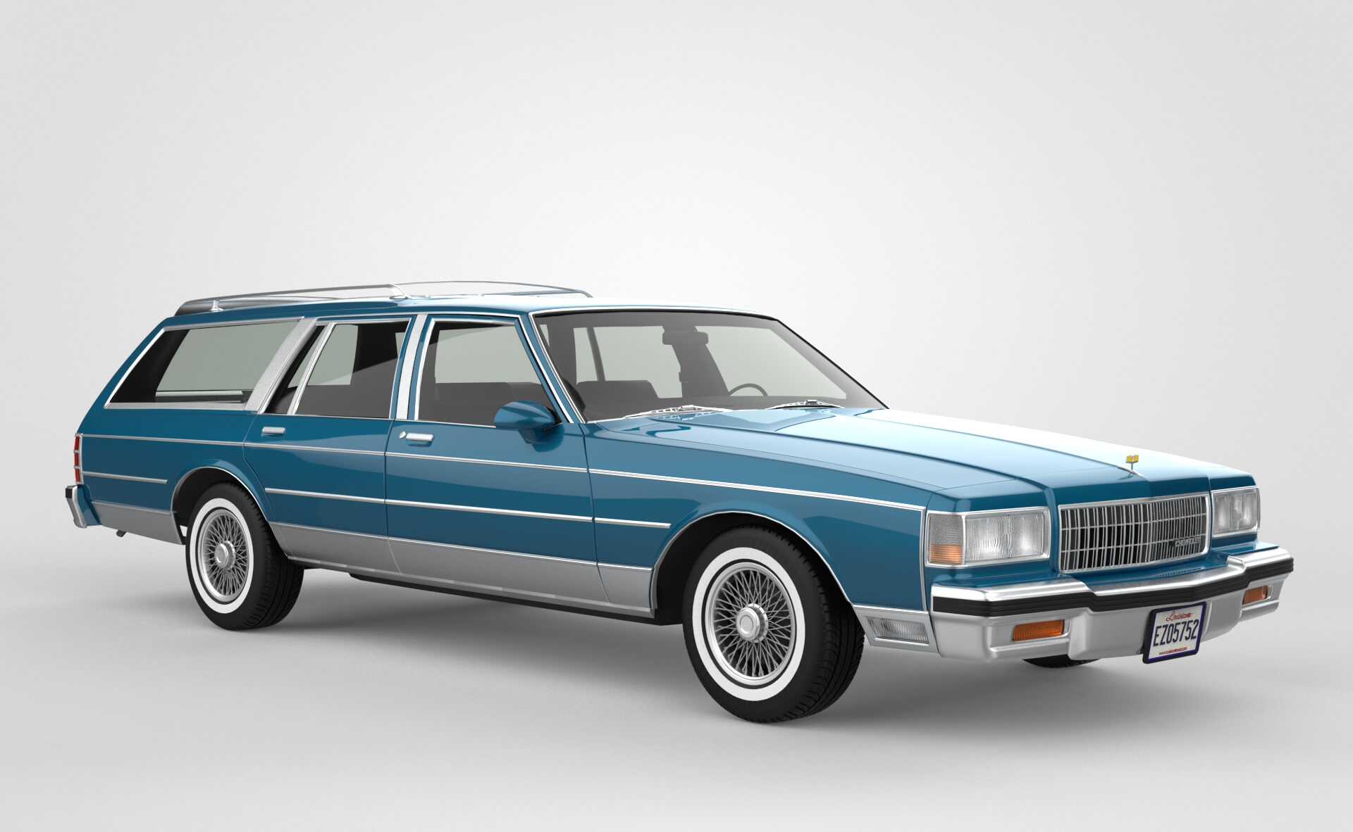 Chevrolet Caprice Estate 1989 - 3D Model by Carmodels3D
