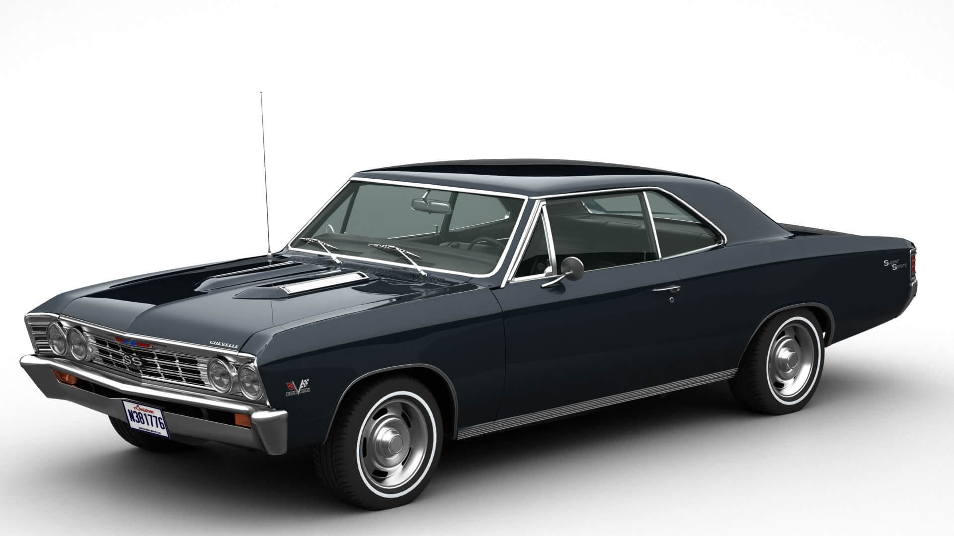 Chevrolet Chevelle SS 1967 - 3D Model by Carmodels3D