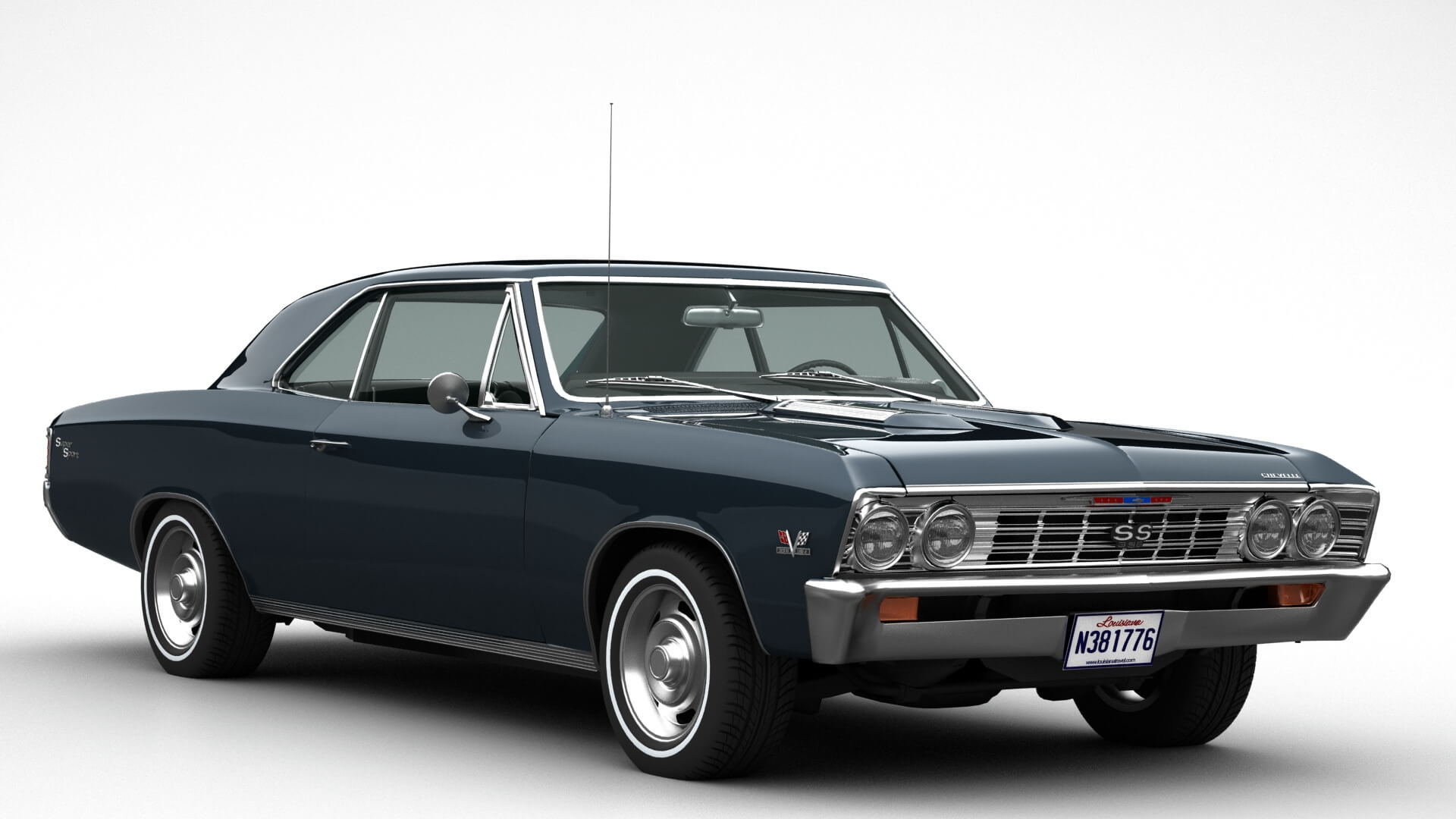 Chevrolet Chevelle SS 1967 - 3D Model by Carmodels3D