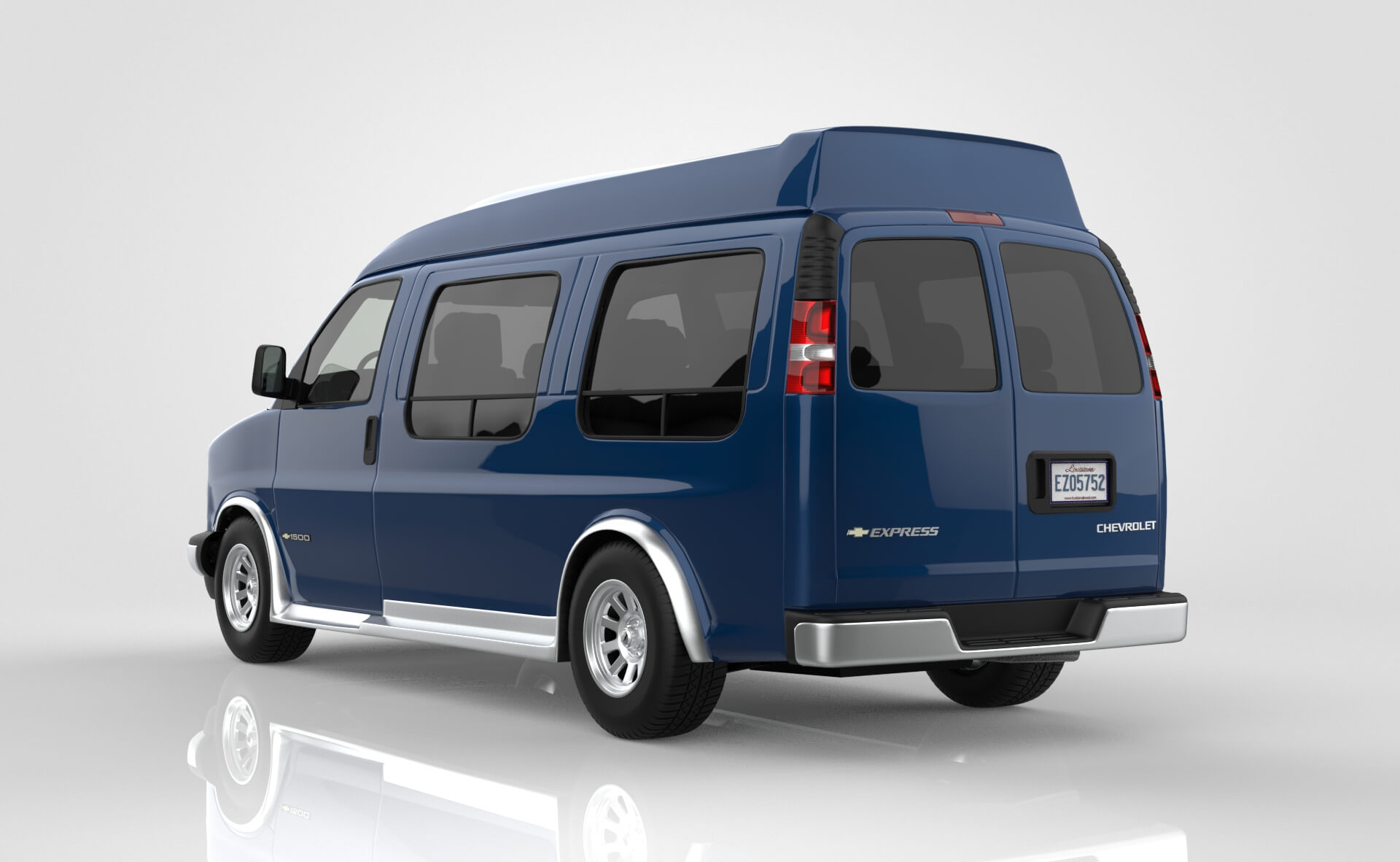 Chevrolet Express Van 1997 - 3D Model by Carmodels3D