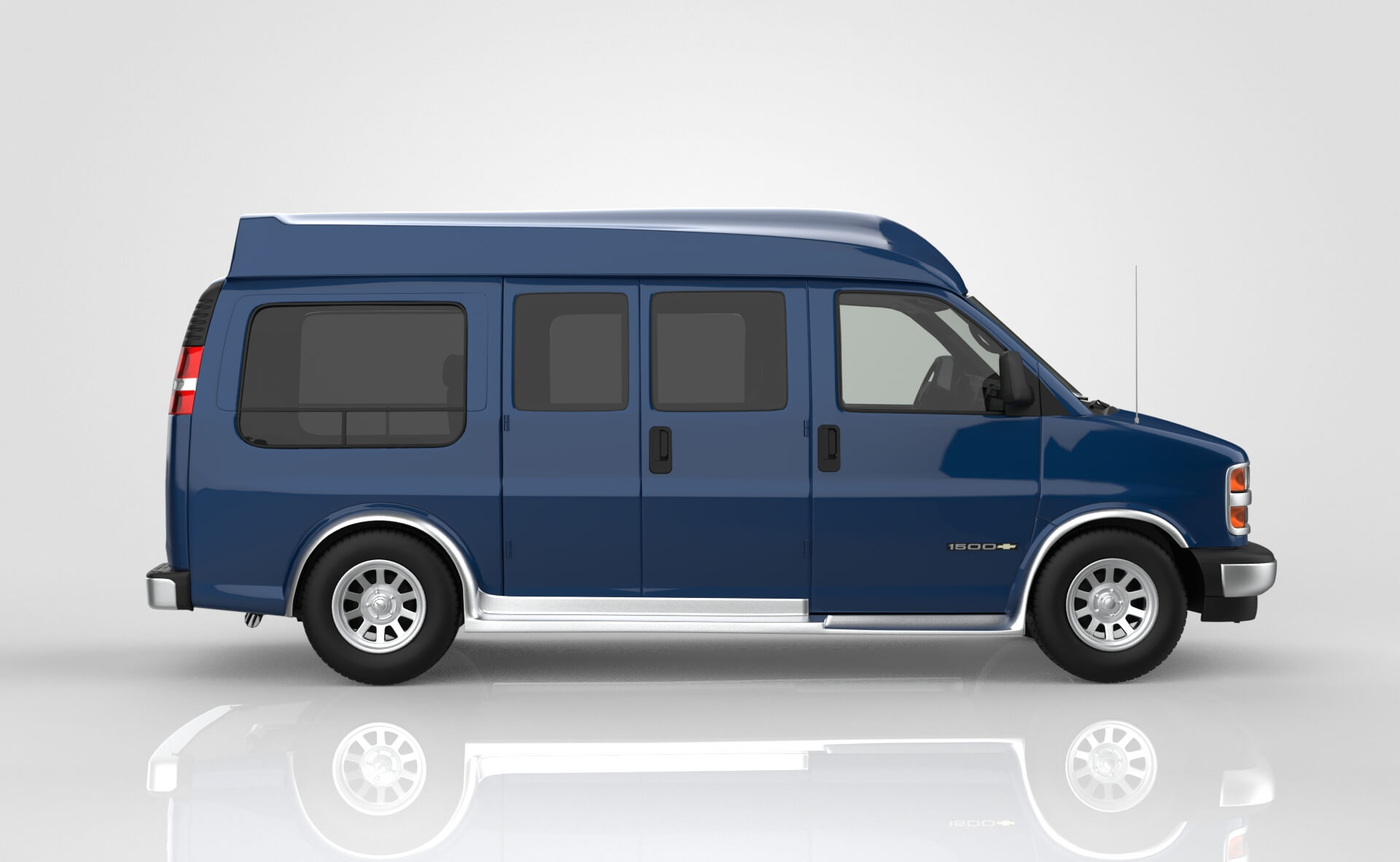 Chevrolet Express Van 1997 - 3D Model by Carmodels3D