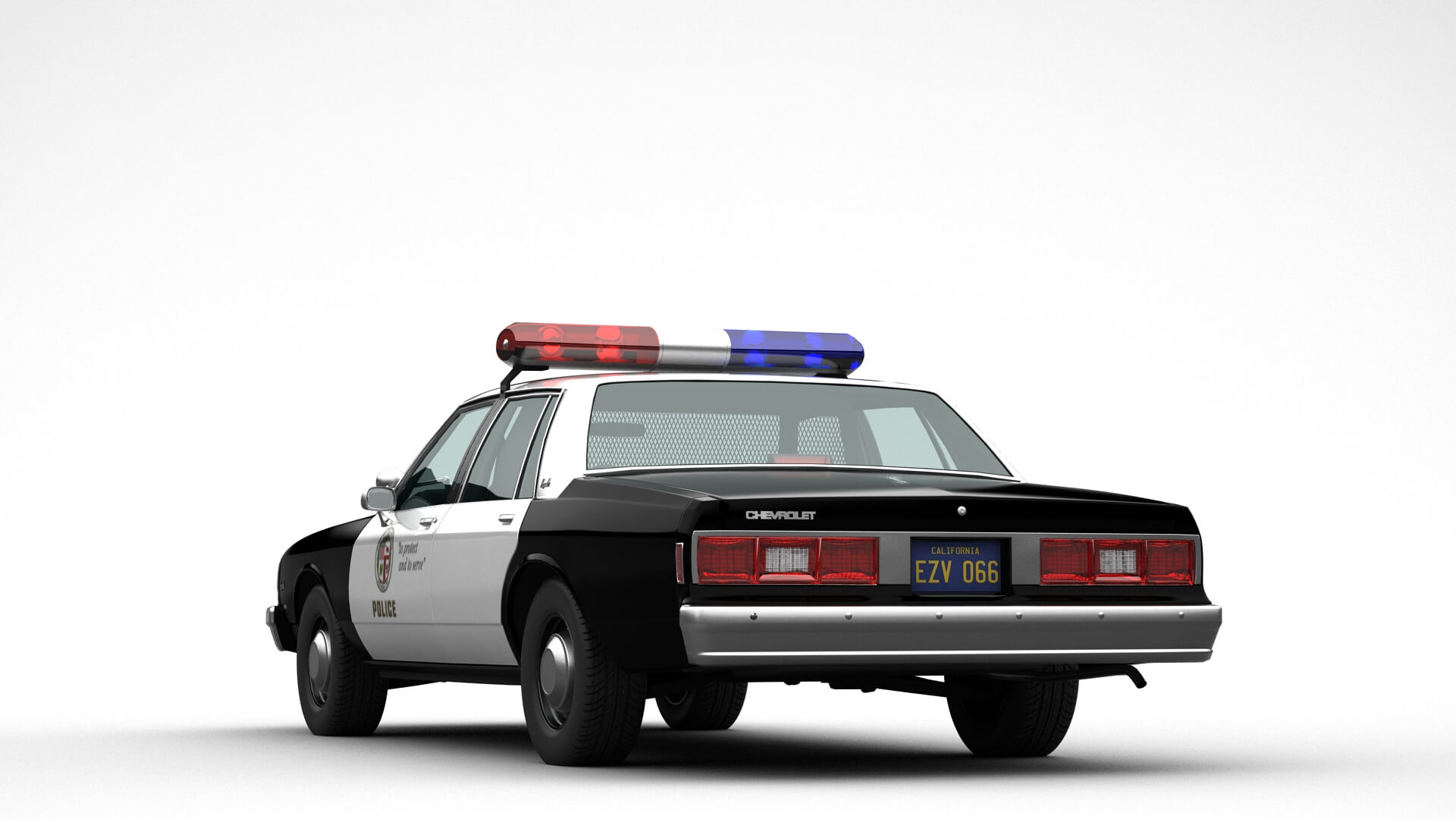 Chevrolet Impala Police - 3D Model by Carmodels3D