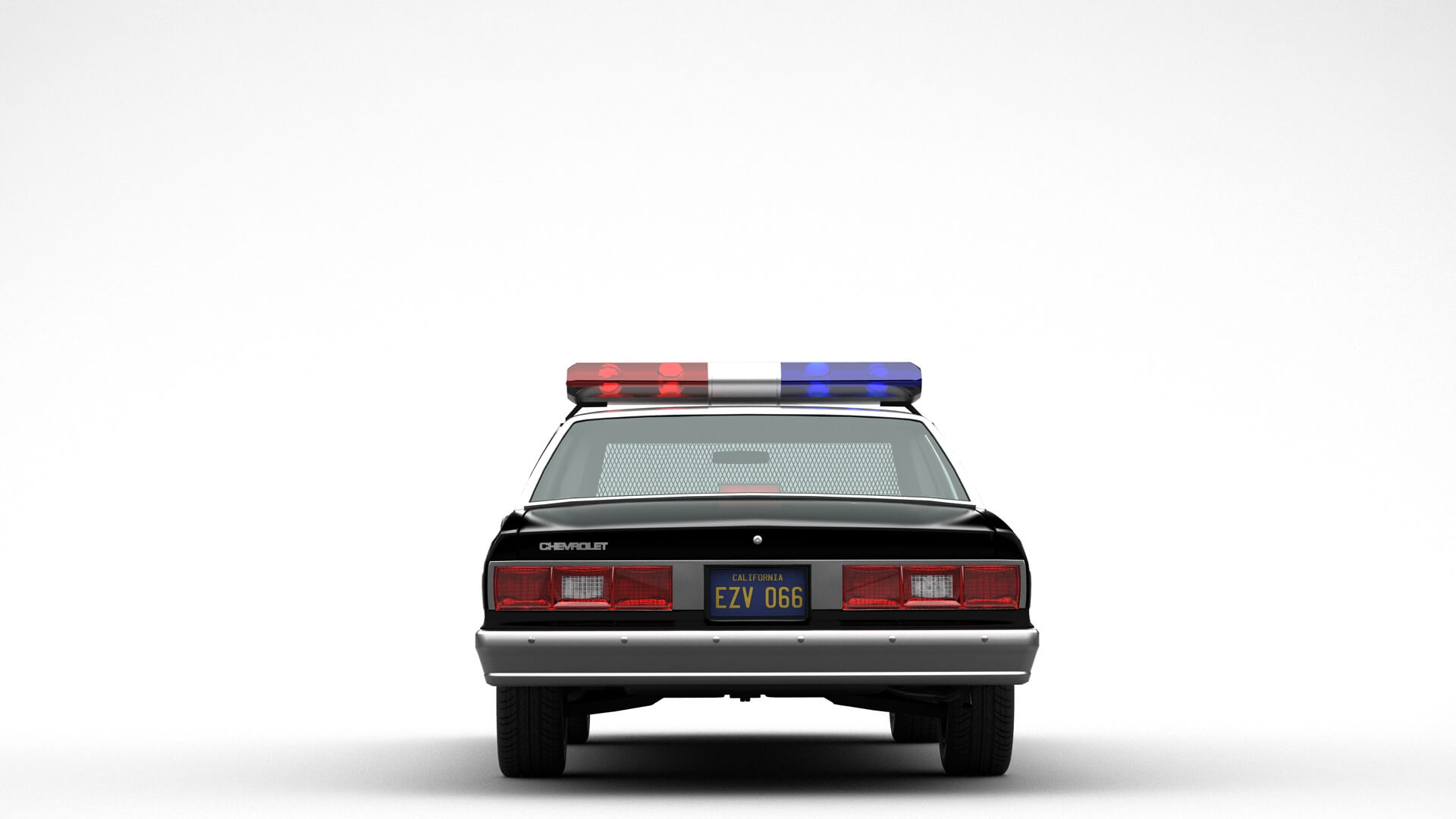 Chevrolet Impala Police - 3D Model by Carmodels3D