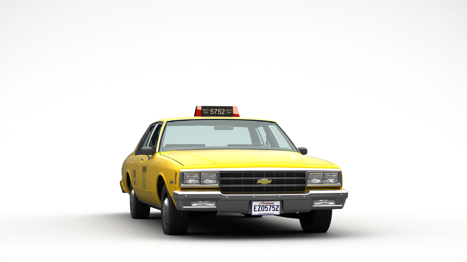 Chevrolet Impala Taxi - 3D Model by Carmodels3D