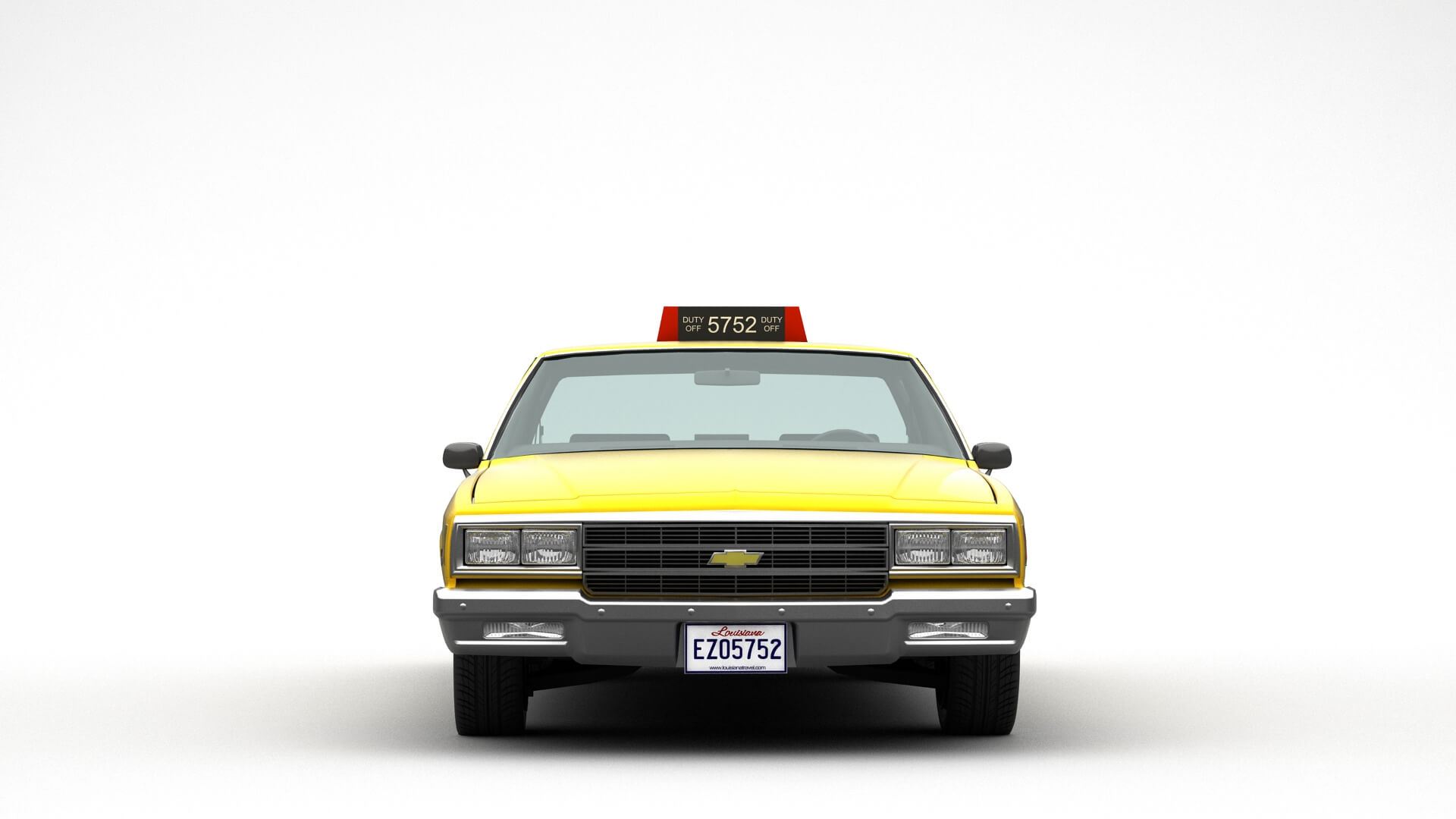 Chevrolet Impala Taxi - 3D Model by Carmodels3D