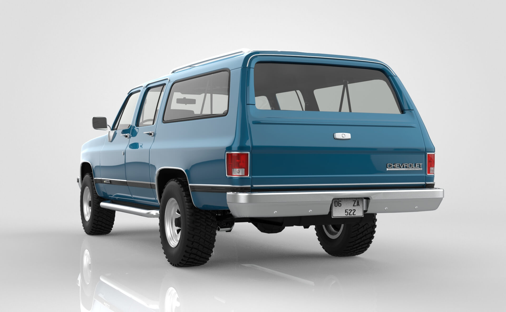 Chevrolet Suburban - 3D Model by Carmodels3D