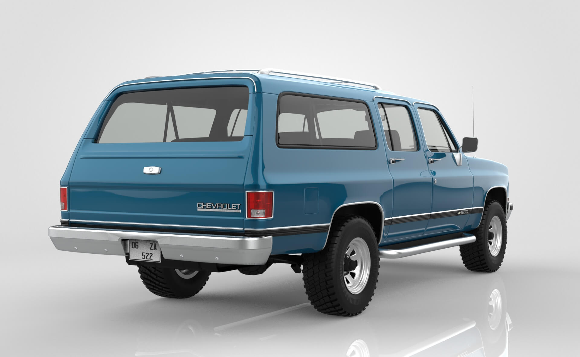 Chevrolet Suburban - 3D Model by Carmodels3D
