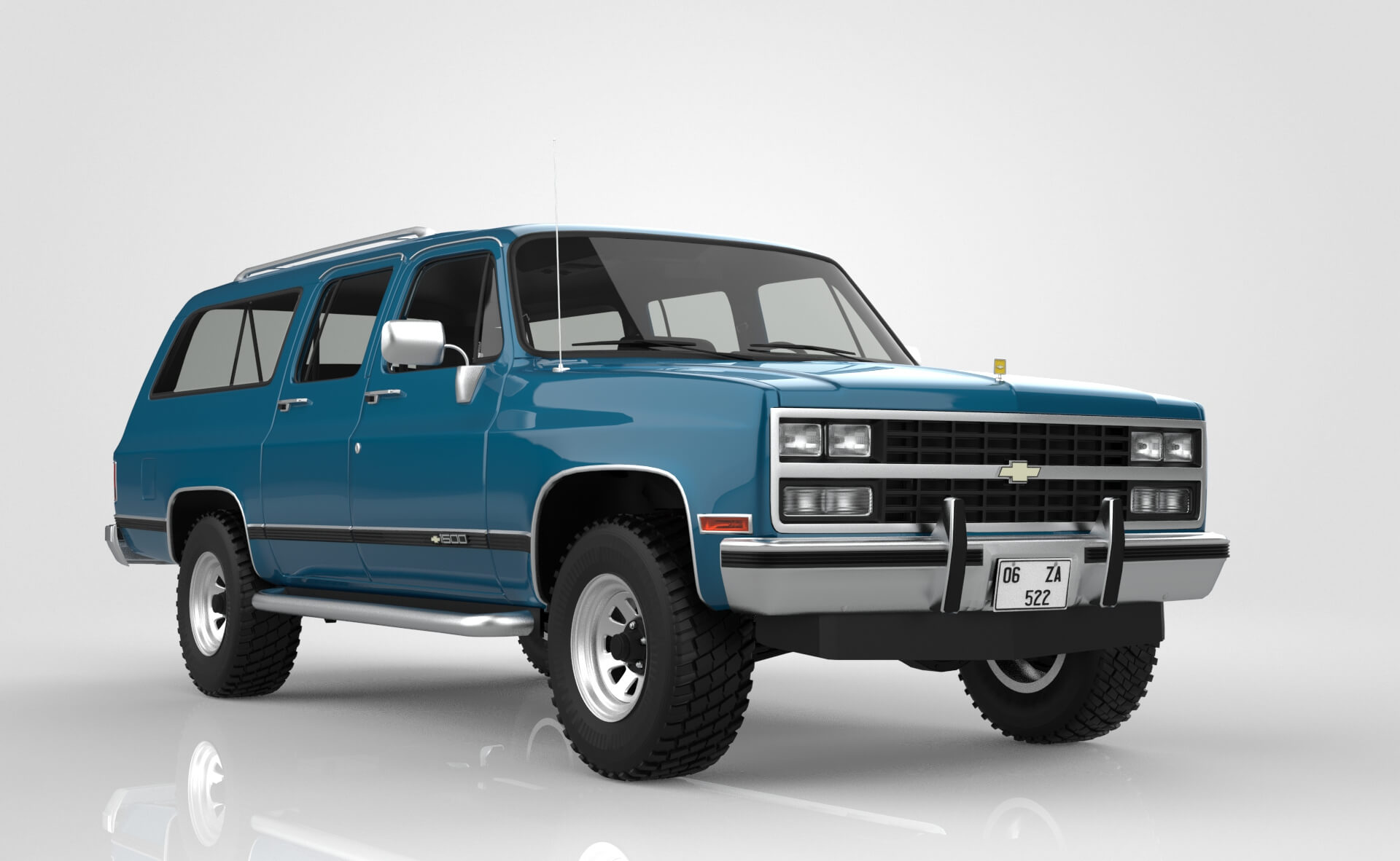 Chevrolet Suburban - 3D Model by Carmodels3D